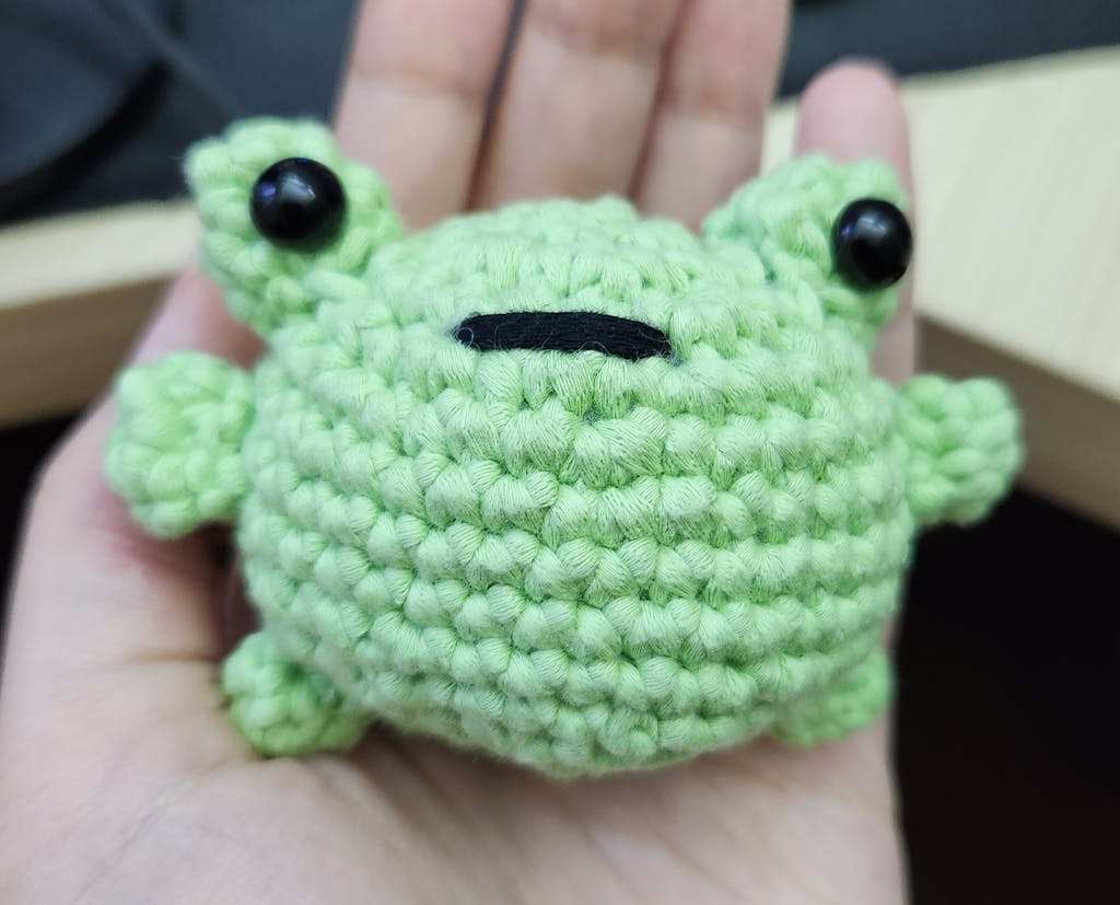 Hopper the Frog | Beginner Crochet Kit – The Squishy Pals
