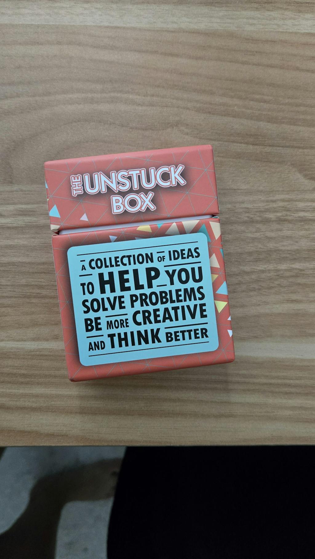 Mental models to Improve Your Workday: The Unstuck Box