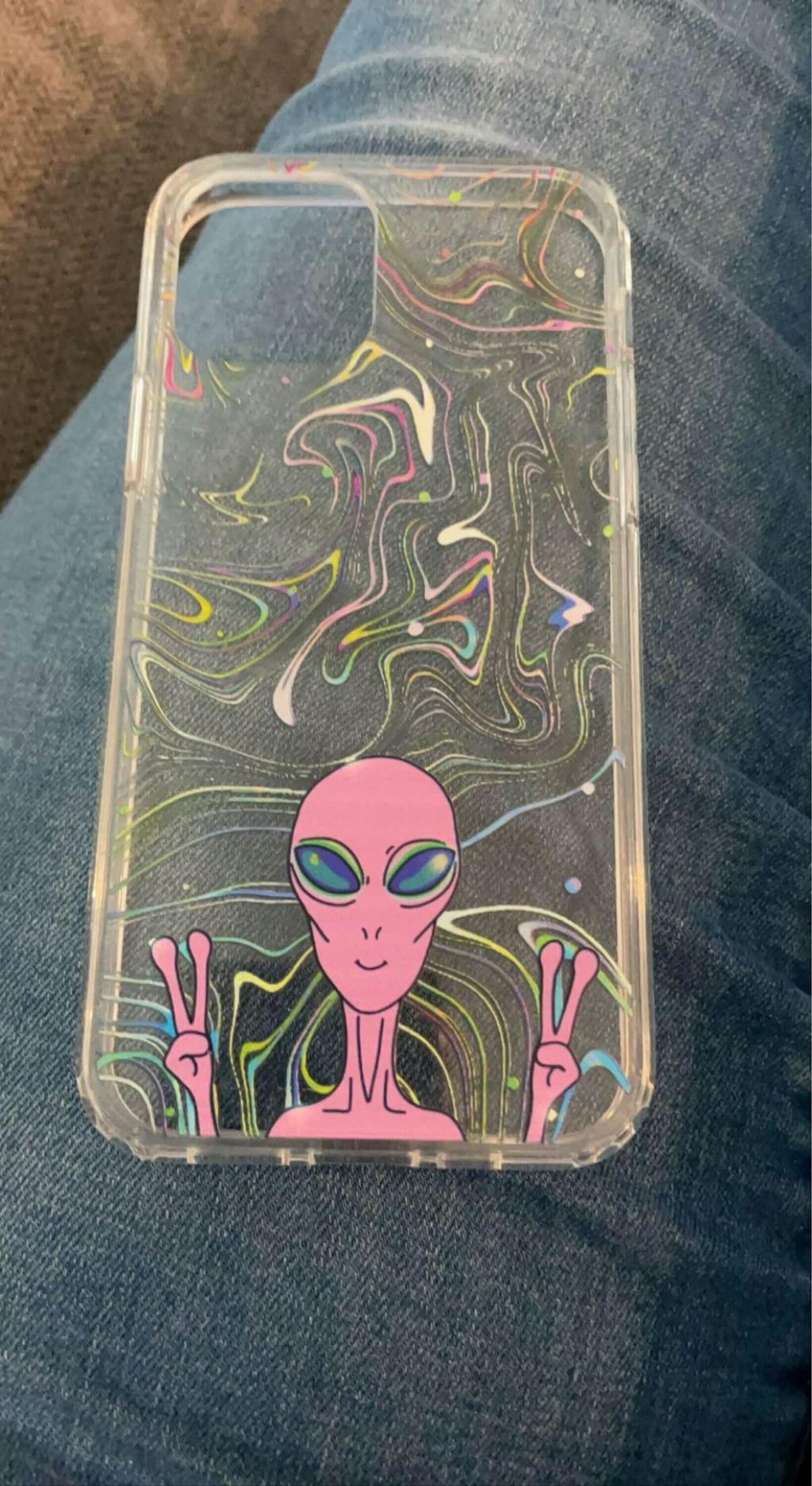 Alien Marble Clear Phone Case for Apple iPhone 15 (& more!)– The Urban ...