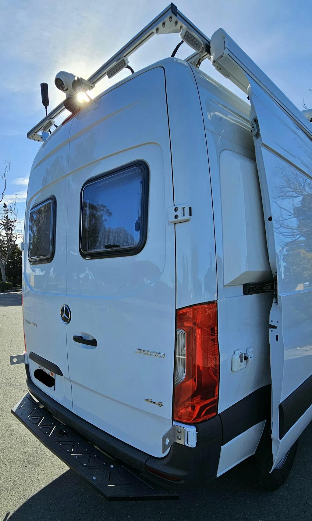 Sprinter Van Rear Step, Hitch Step - Vanspeed