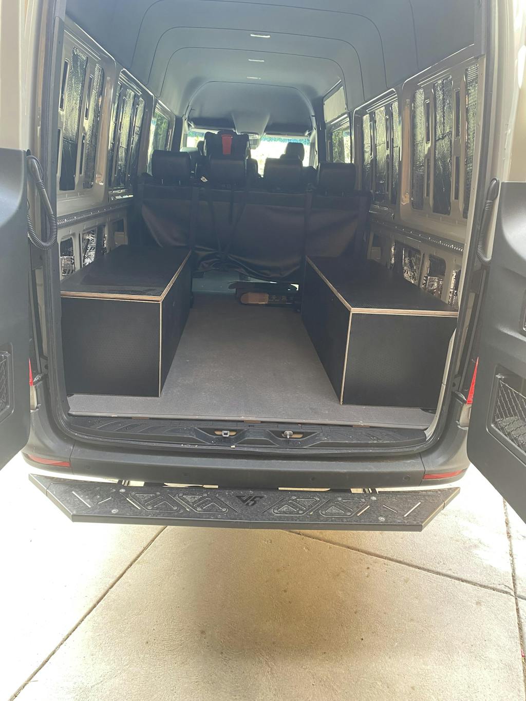 Sprinter Van Rear Step, Hitch Step - Vanspeed