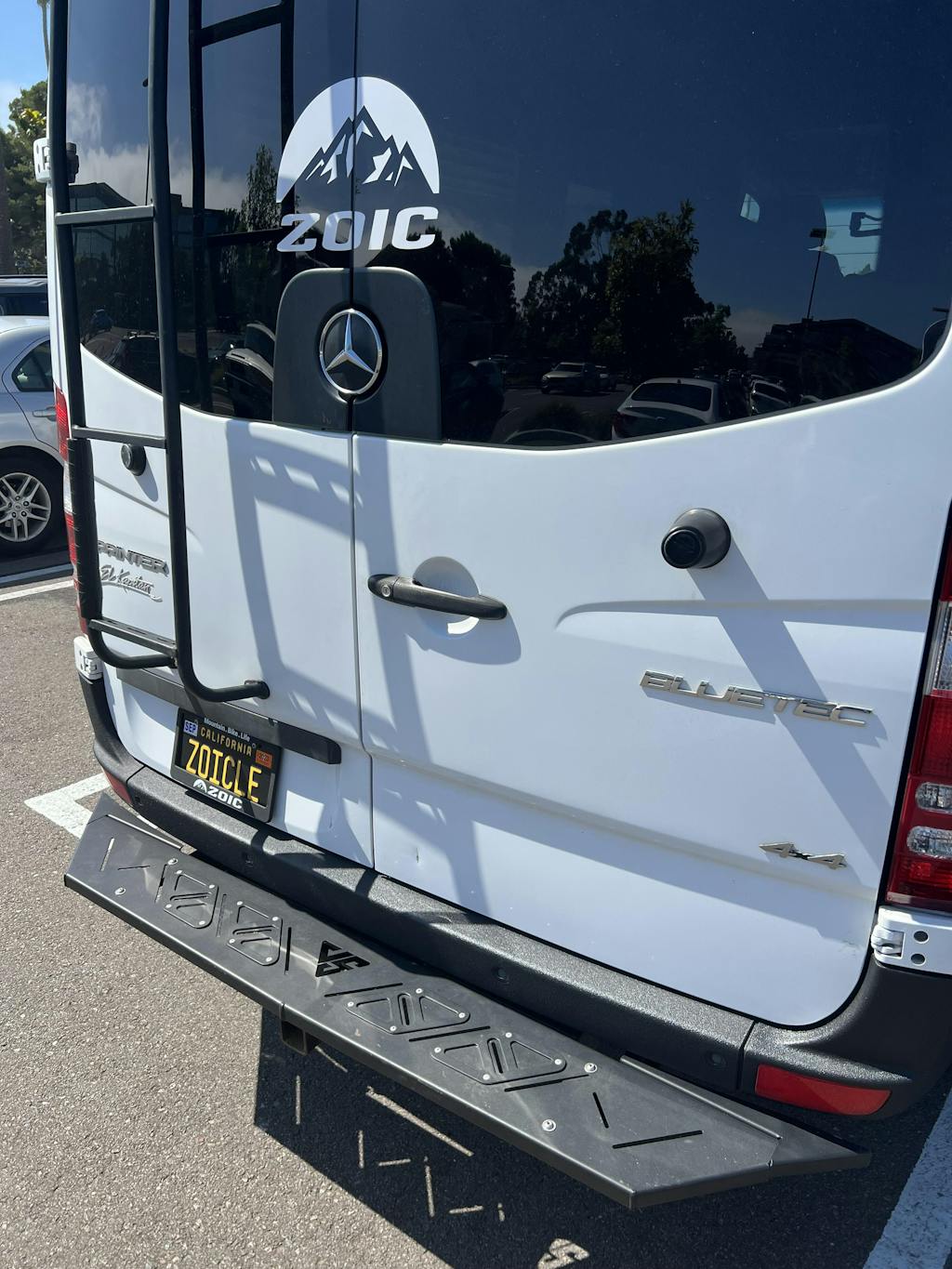 Sprinter Van Rear Step, Hitch Step - Vanspeed