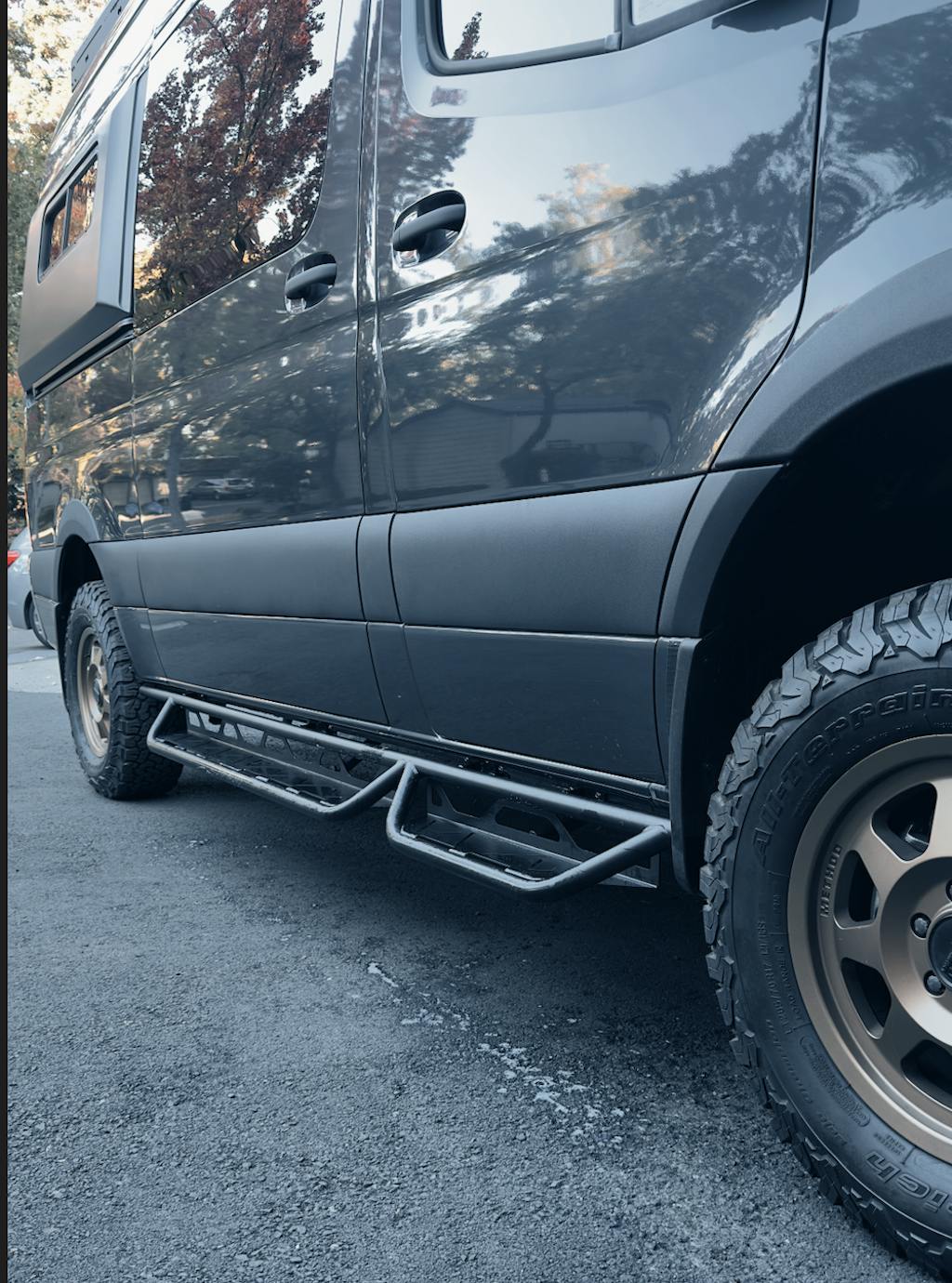 Sprinter Side Steps, Sprinter Running Boards - Vanspeed