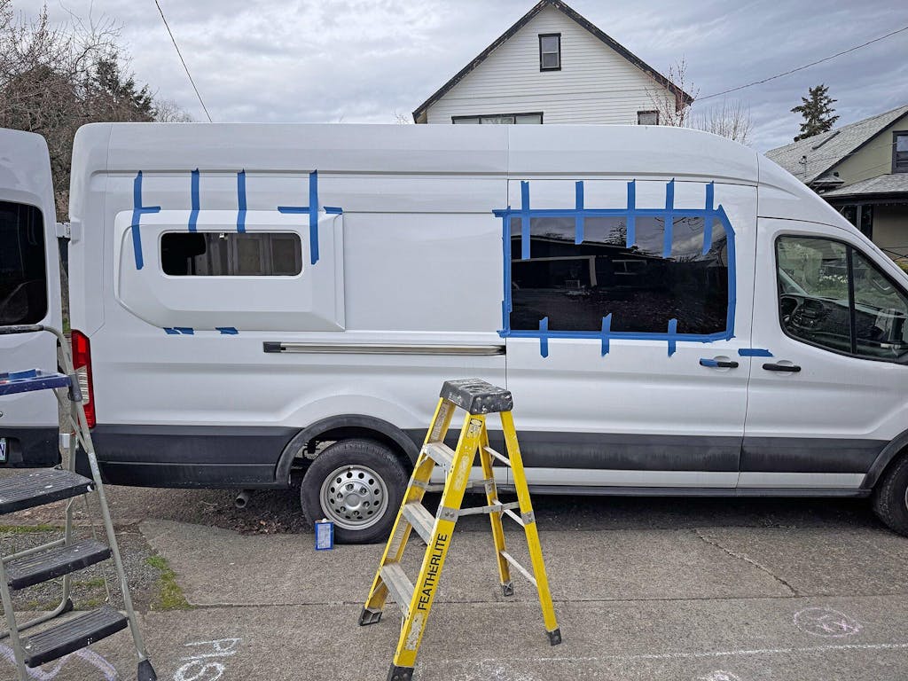 Ford Transit Capsules, Side Flares, Side Pods - Vanspeed