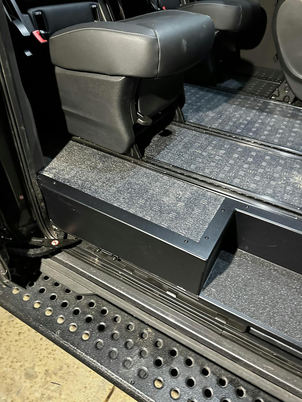 Transit Floor Step and Trim