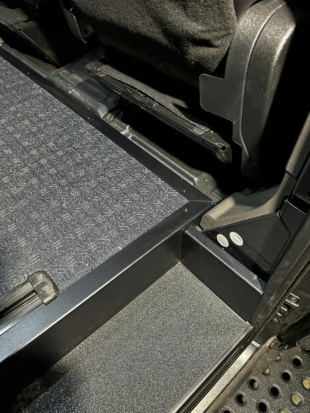 Transit Floor Step and Trim