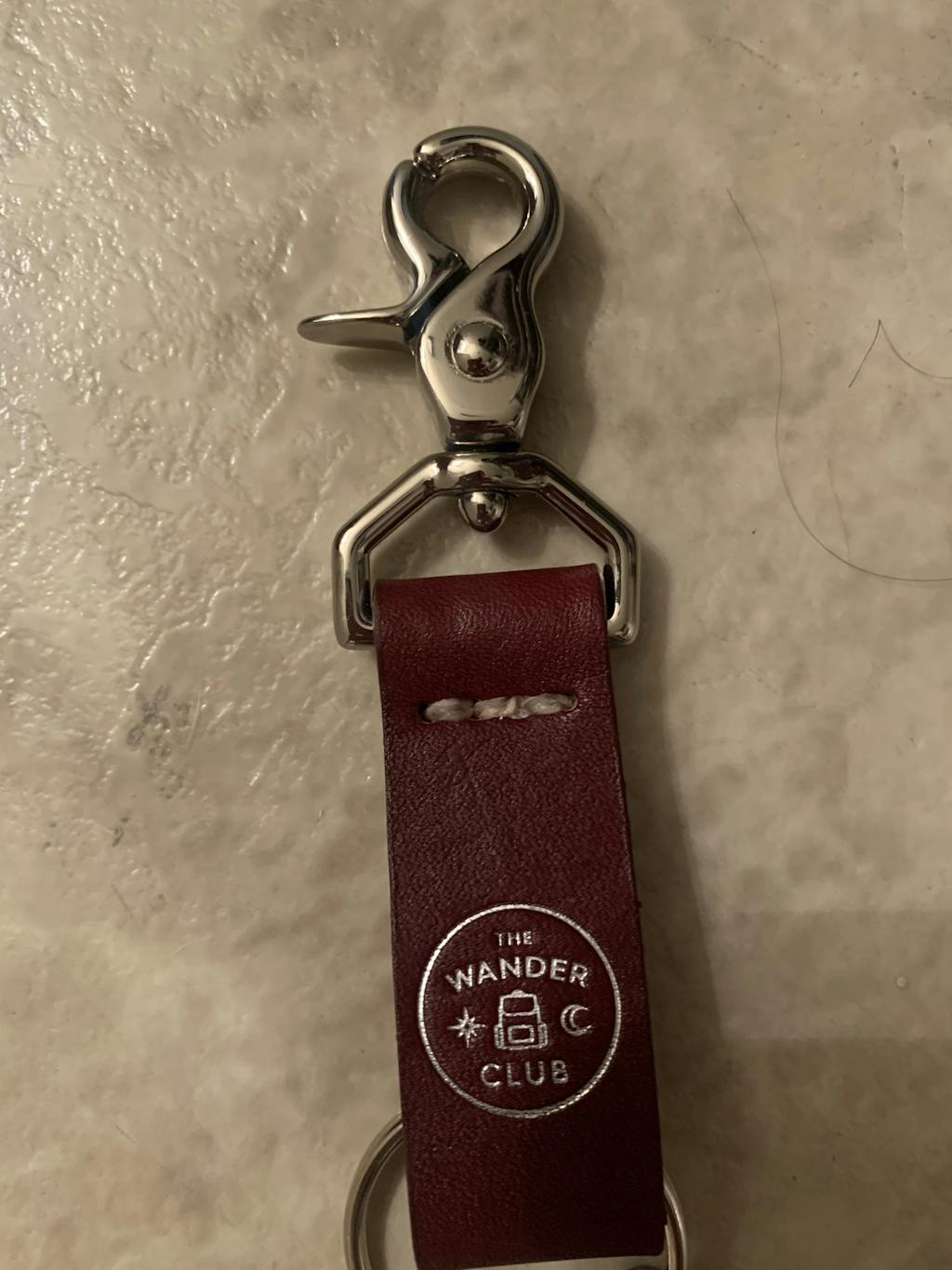 Chestnut Travel Keychain | The Wander Club