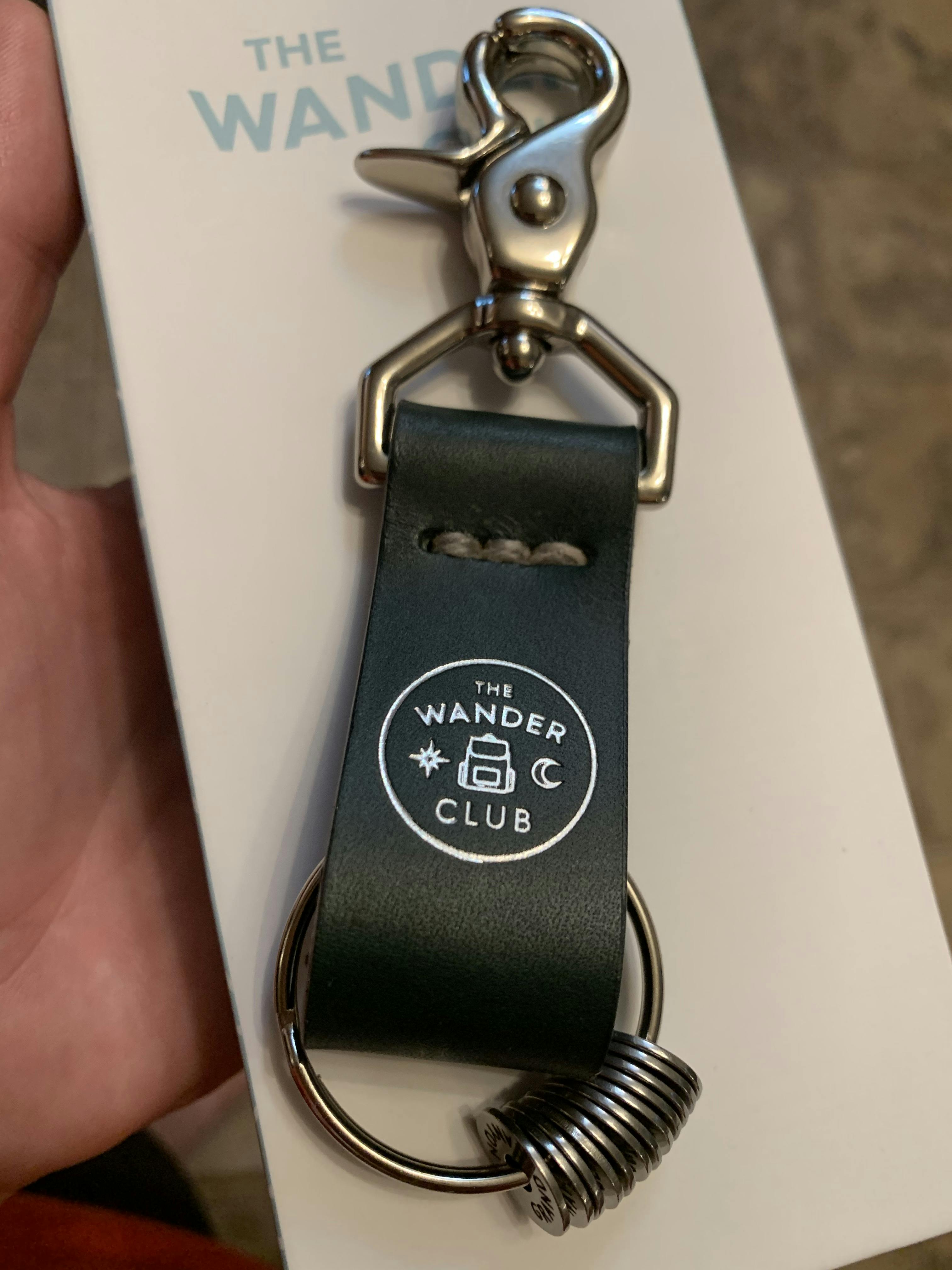 Chestnut Travel Keychain | The Wander Club