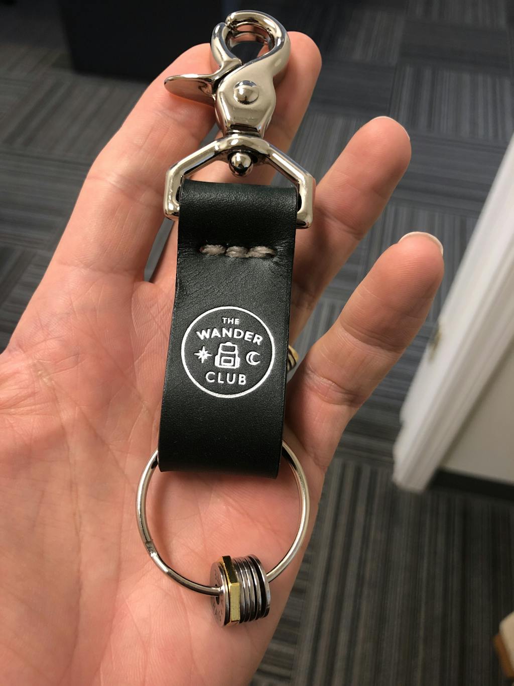 Chestnut Travel Keychain | The Wander Club