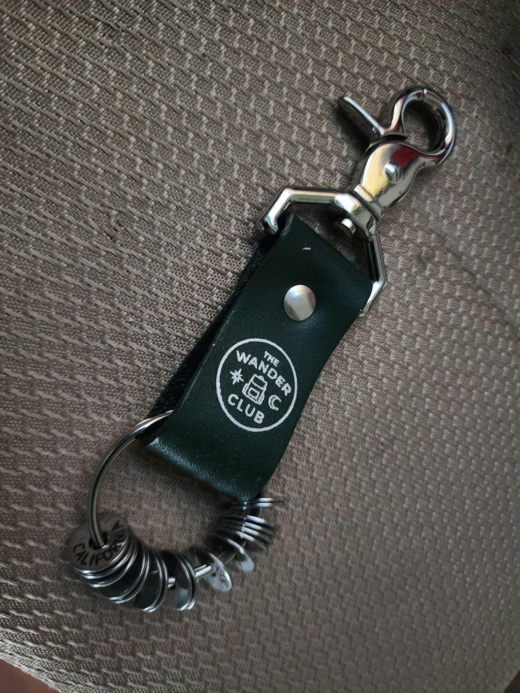 Chestnut Travel Keychain | The Wander Club