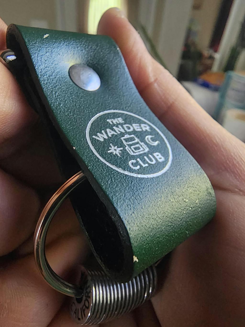 Black Travel Keychain | The Wander Club