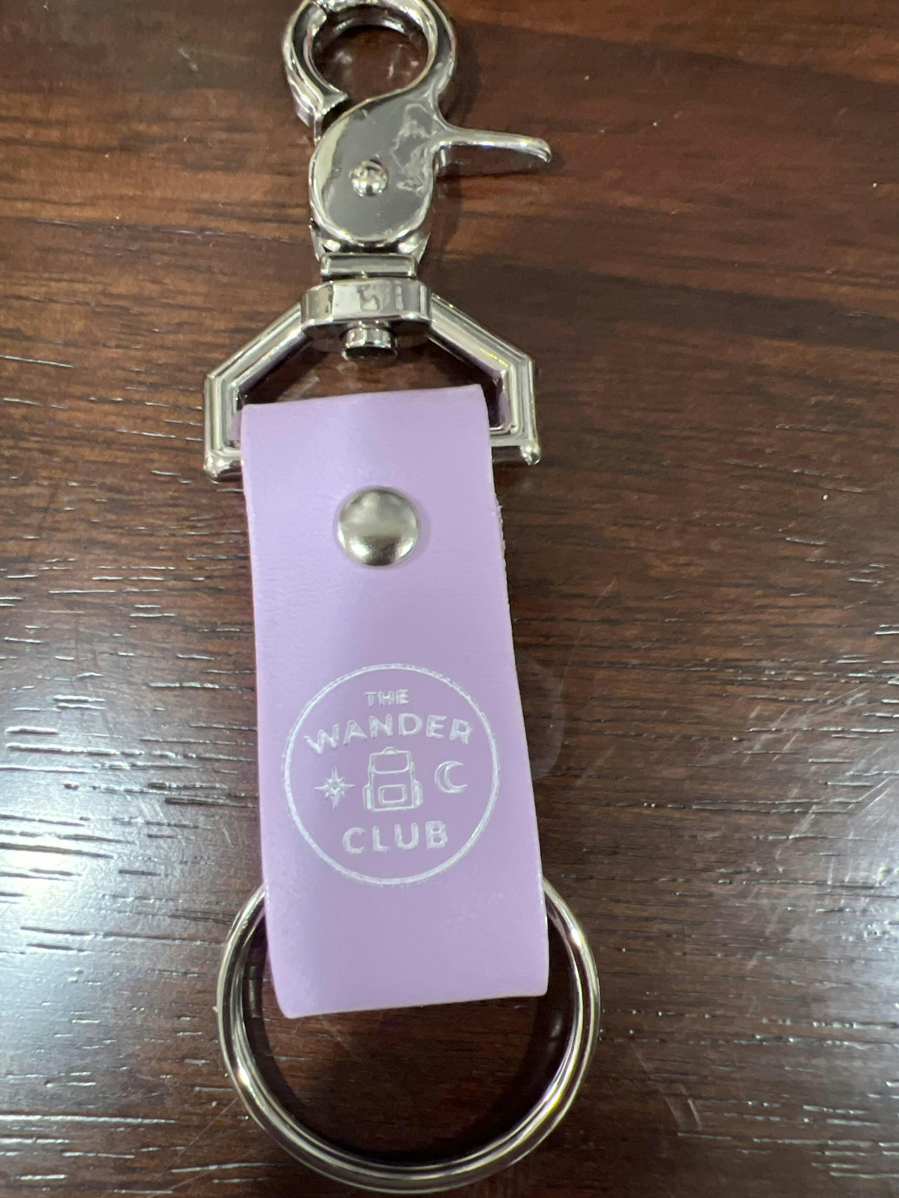 Navy Travel Keychain | The Wander Club