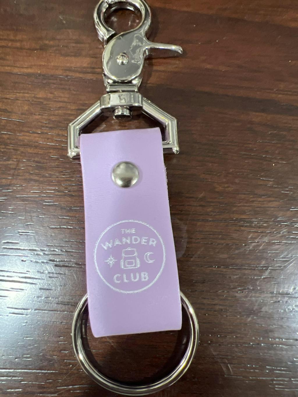 Navy Travel Keychain | The Wander Club