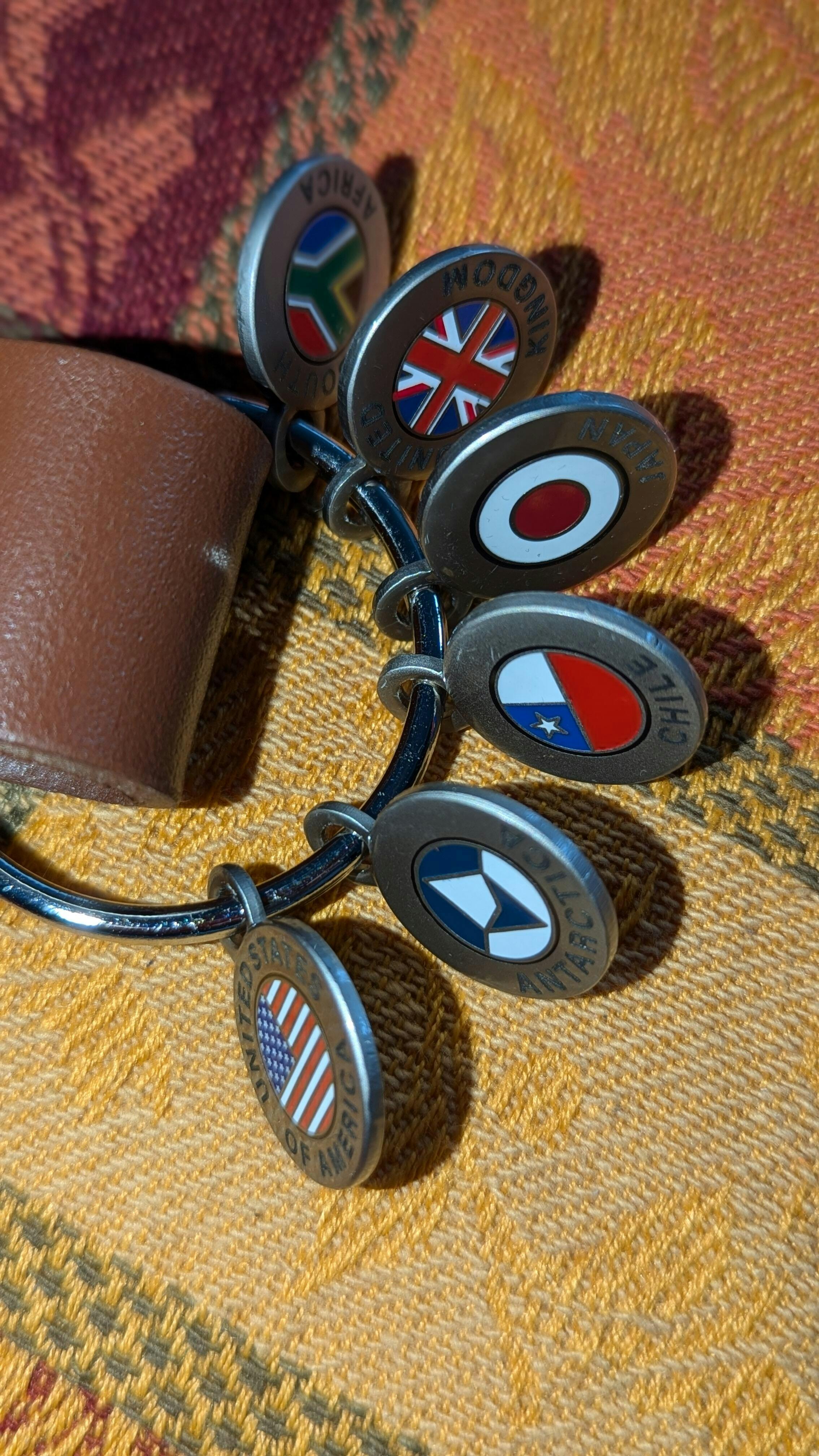 Navy Travel Keychain | The Wander Club