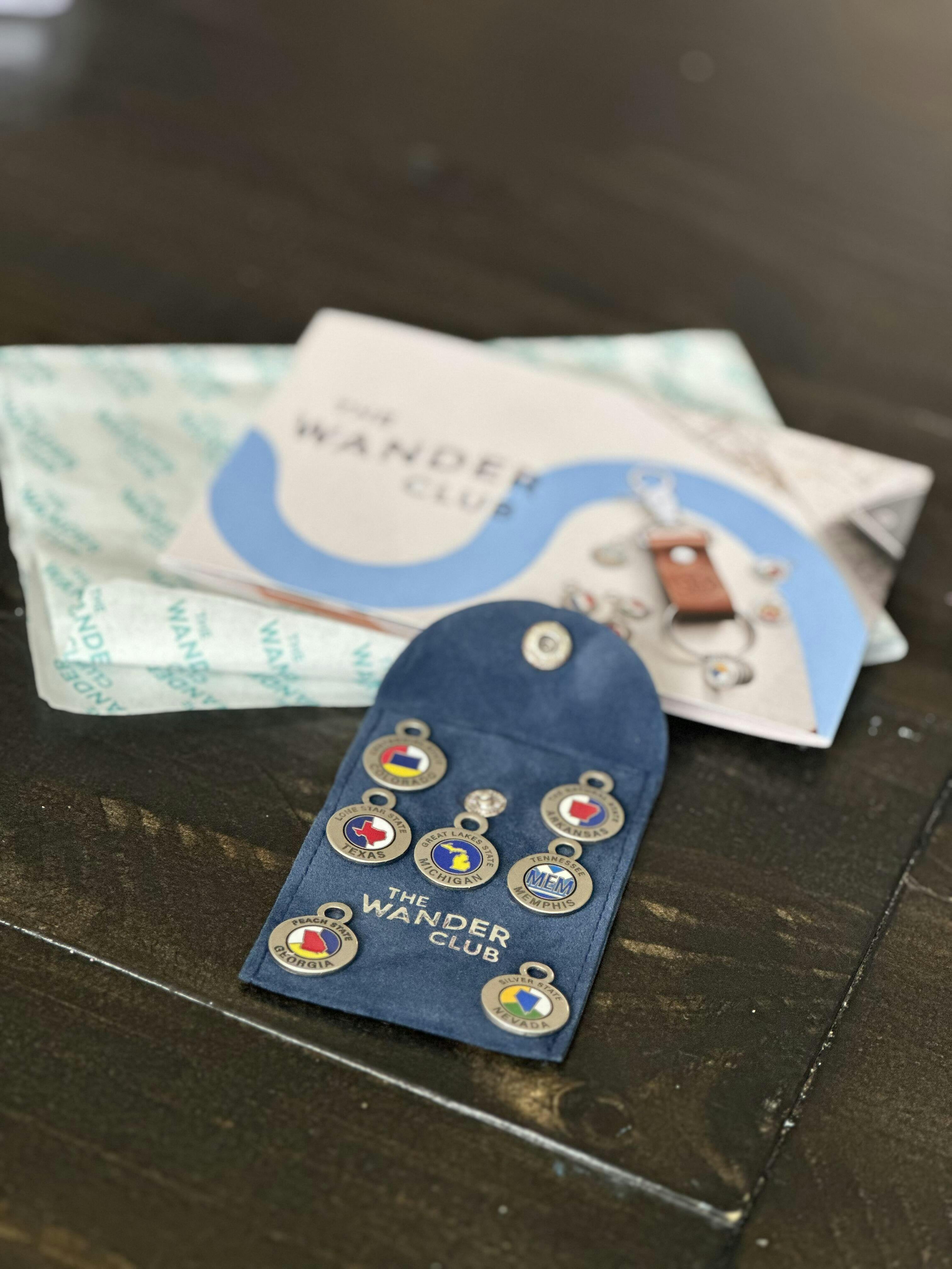 Rose Travel Keychain | The Wander Club