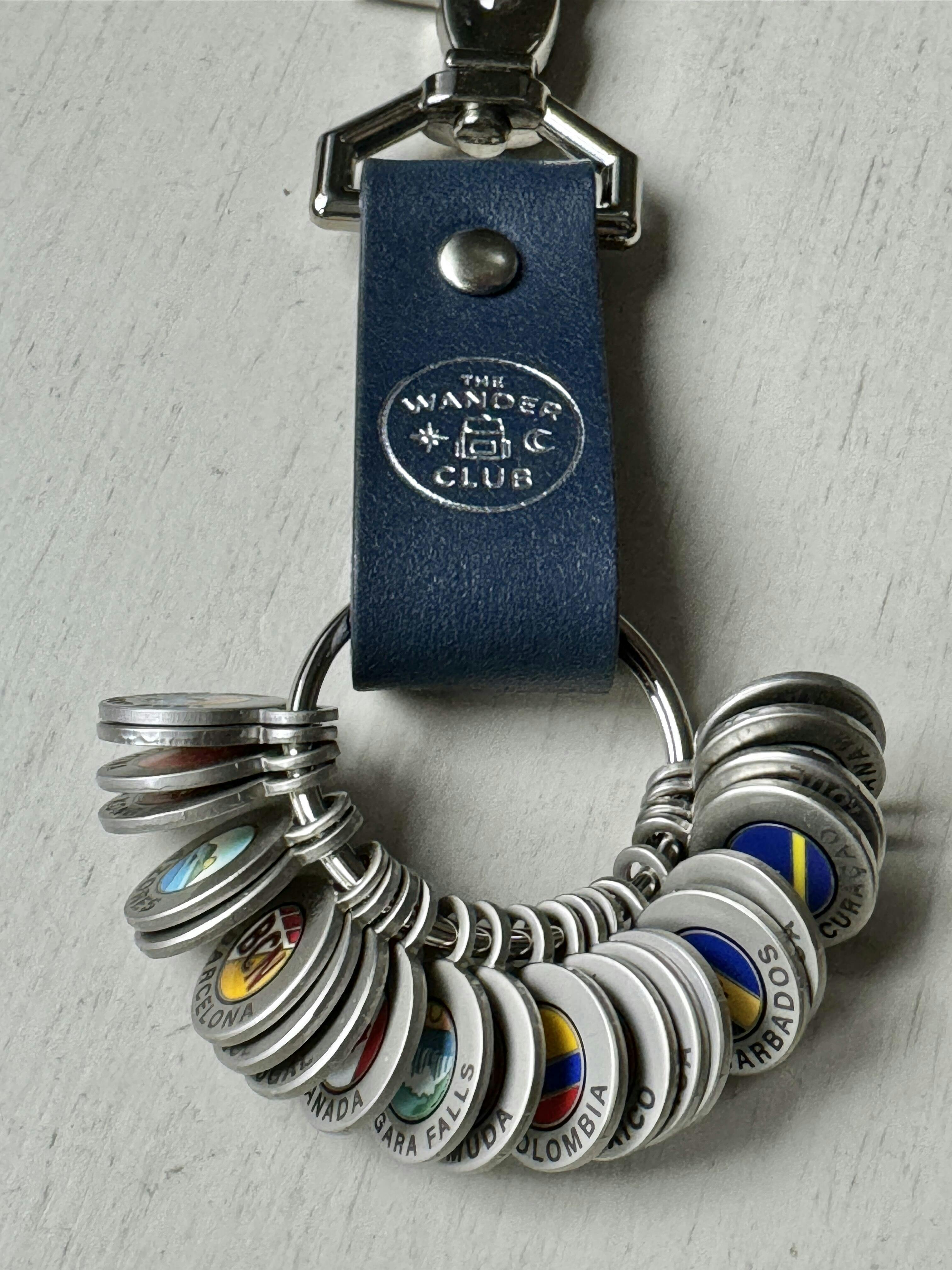 Black Travel Keychain | The Wander Club