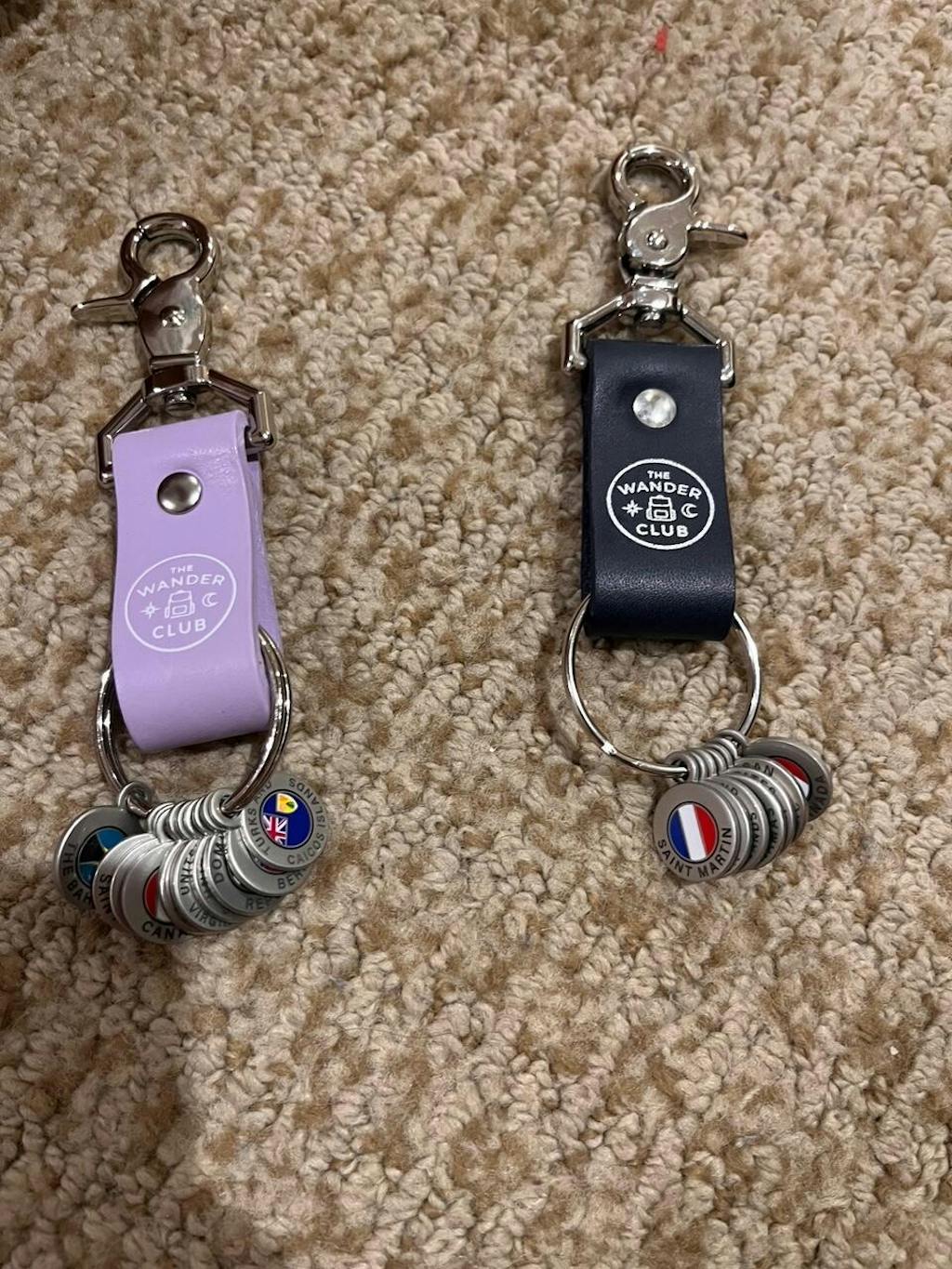 Rose Travel Keychain | The Wander Club