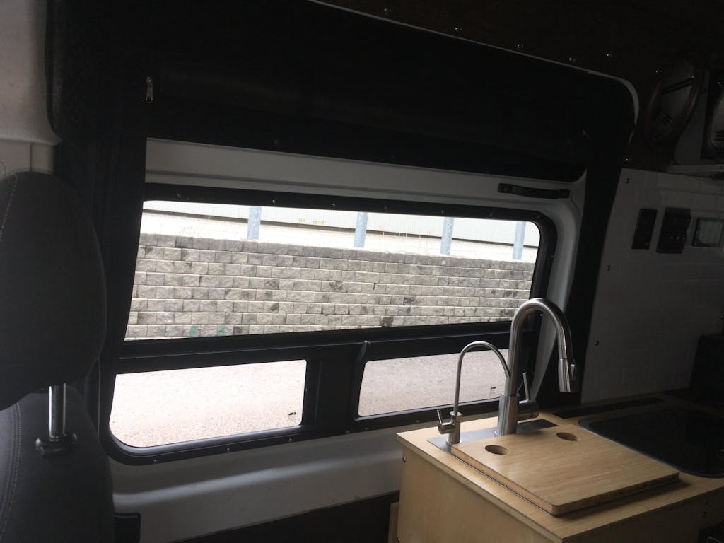 Ford Transit Front Cab Window Cover Set