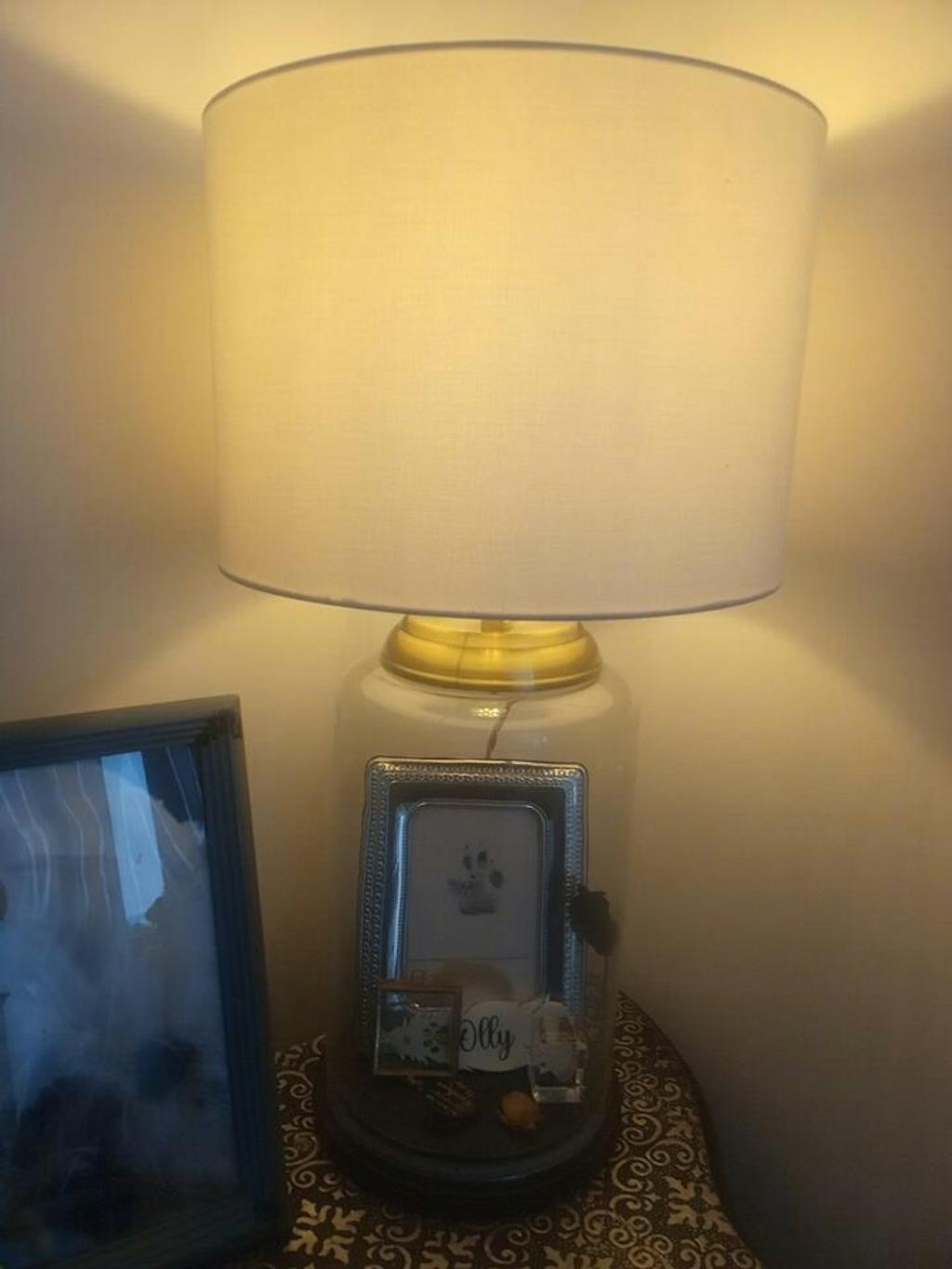 Tiny Distressed Brass Photo Frame Place Card – The Wedding of My Dreams