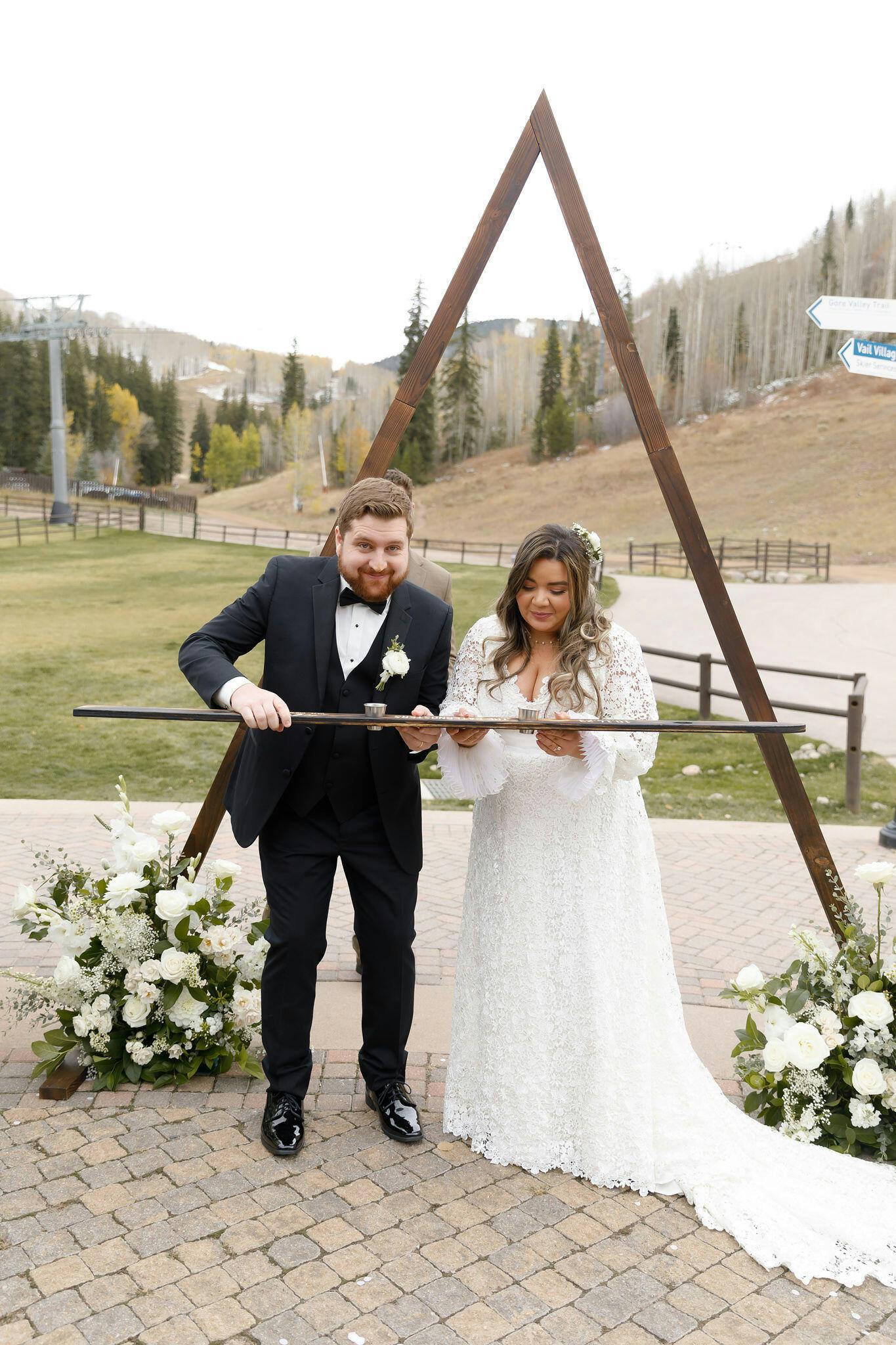 Custom Wedding Shot Skis – THE Wedding Shot Ski