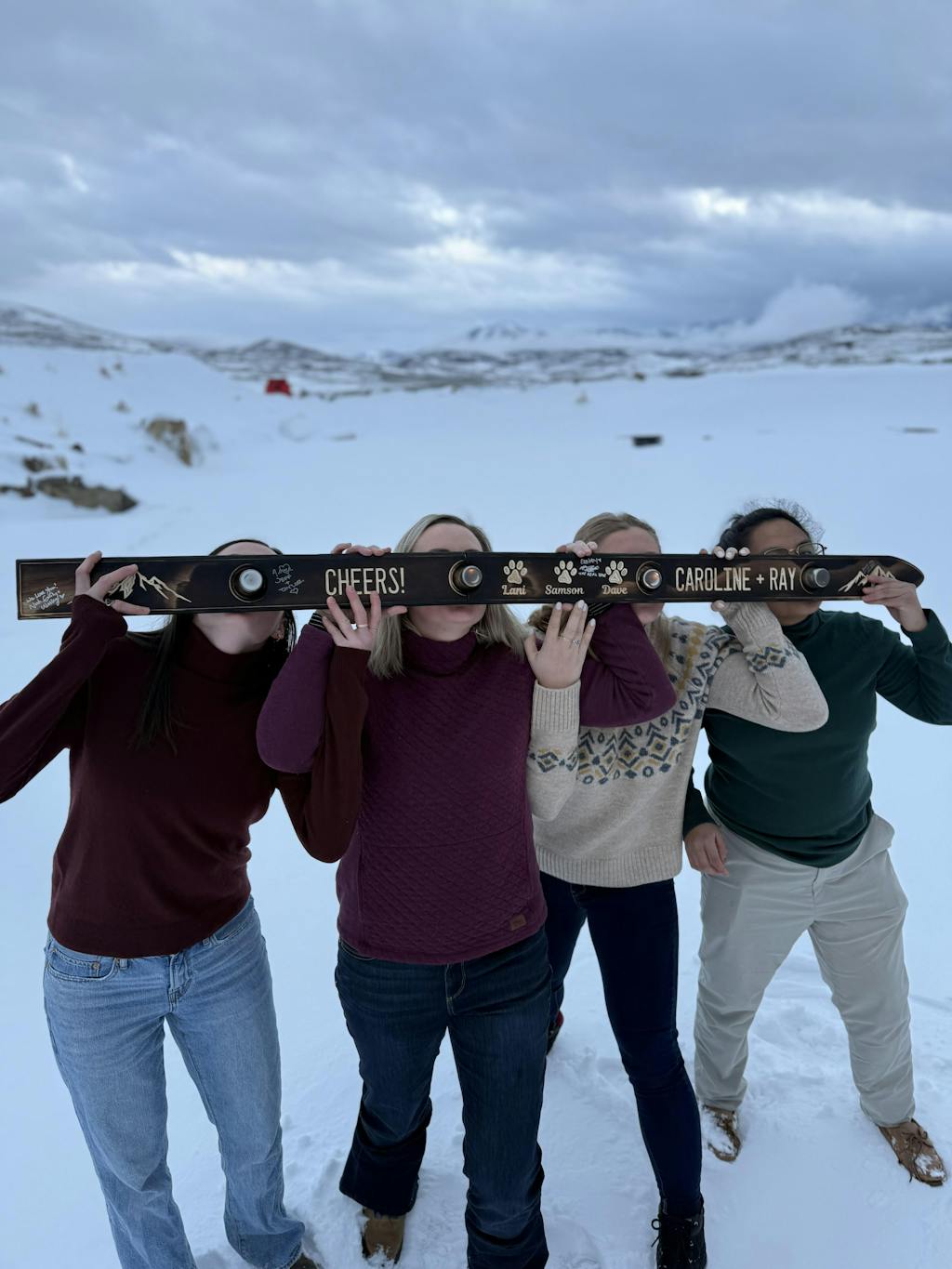 Custom Wedding Shot Skis – THE Wedding Shot Ski