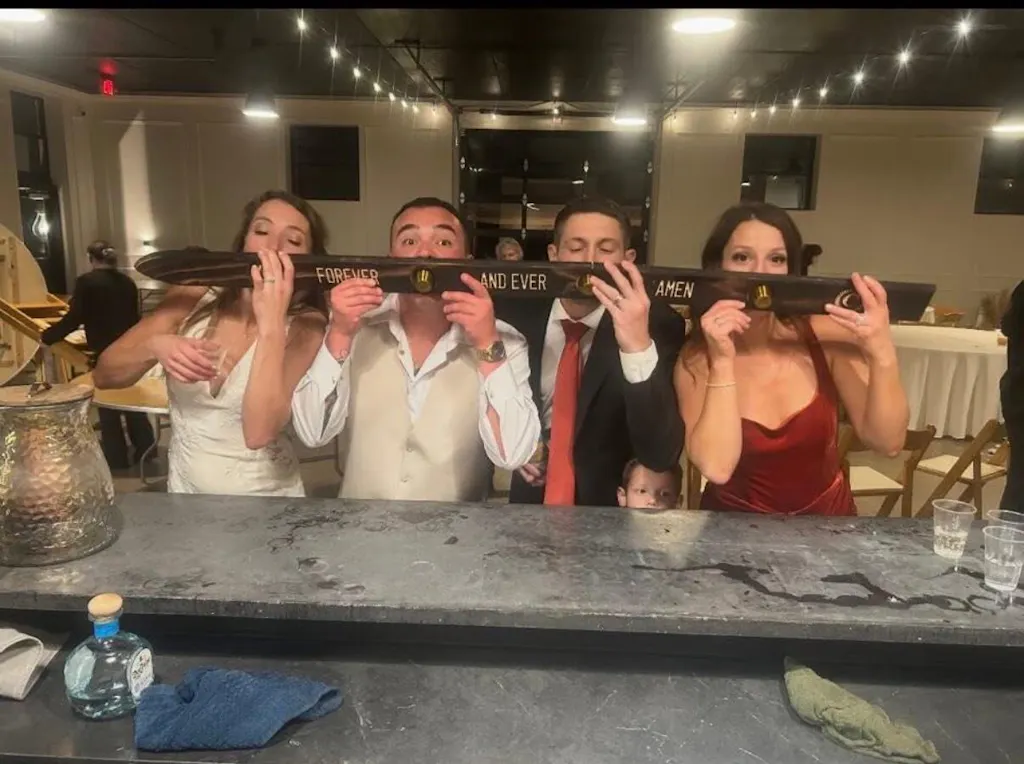 Custom Wedding Shot Skis – THE Wedding Shot Ski