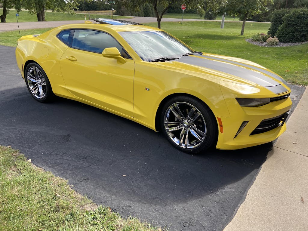 20" Chevrolet Camaro RS PVD Chrome wheels rims Factory OEM set 5762 EX ...