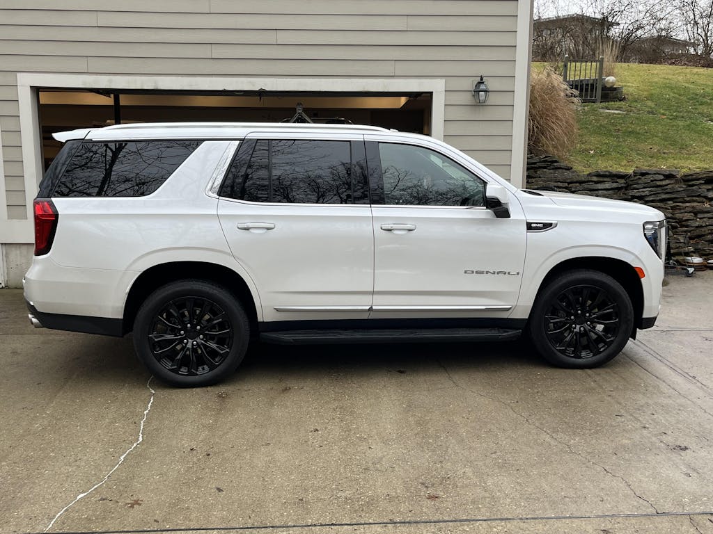 22" GMC Yukon Denali Gloss Black wheels rims Factory OEM set 14025 EXC ...