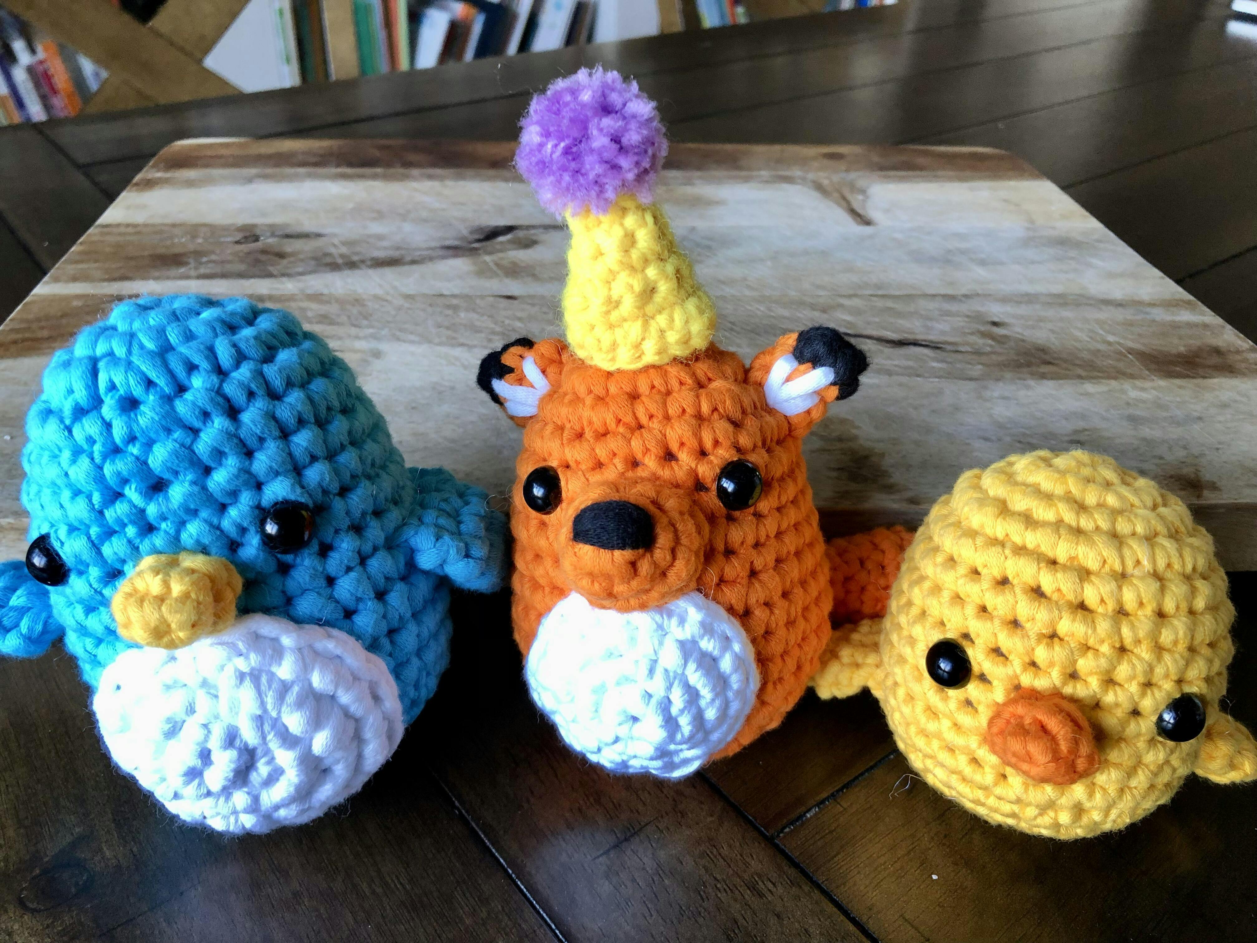 Chick Beginner Crochet Kit | Learn to Crochet with The Woobles