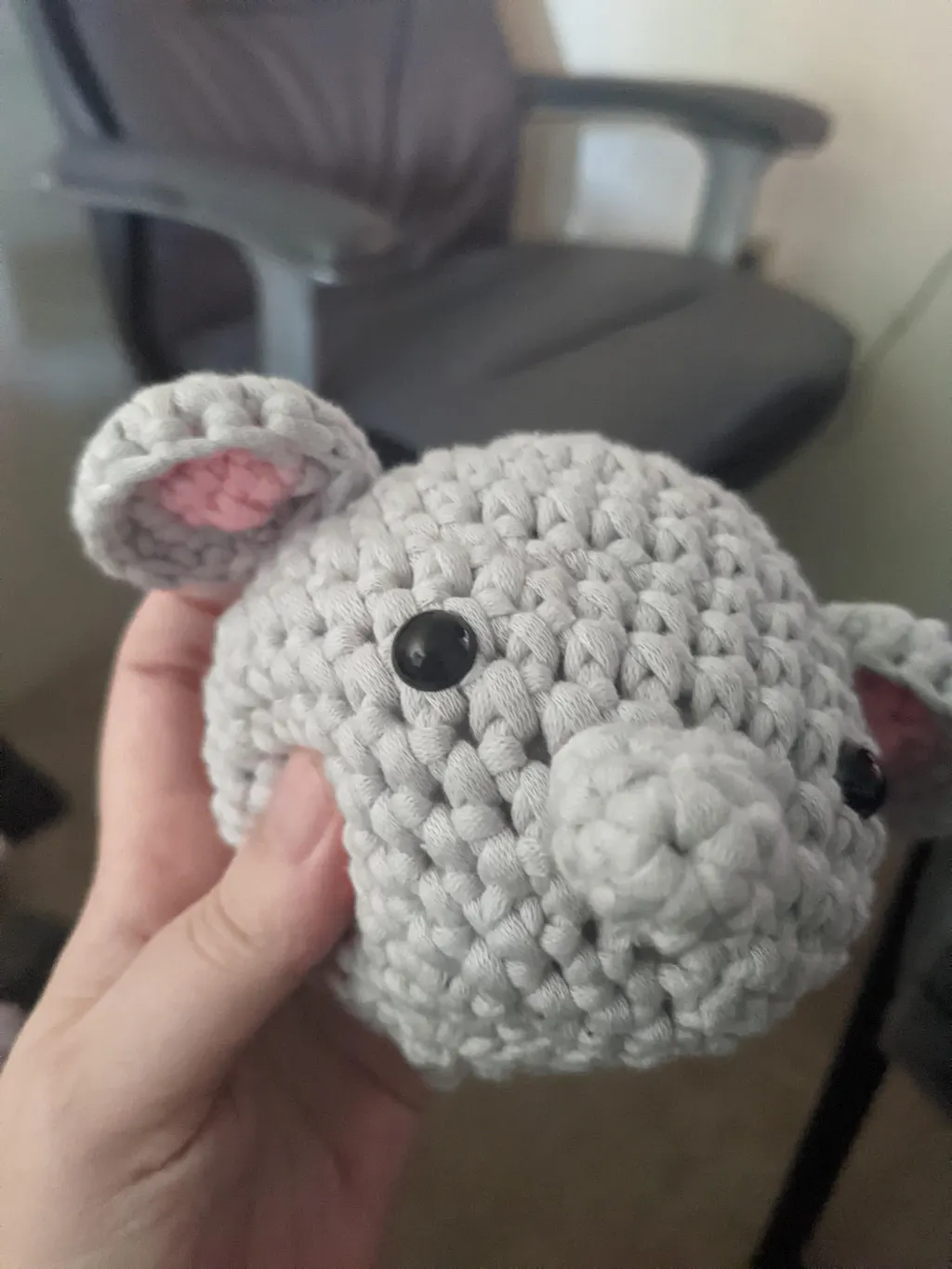Elephant Crochet Kit | Learn to Crochet with The Woobles