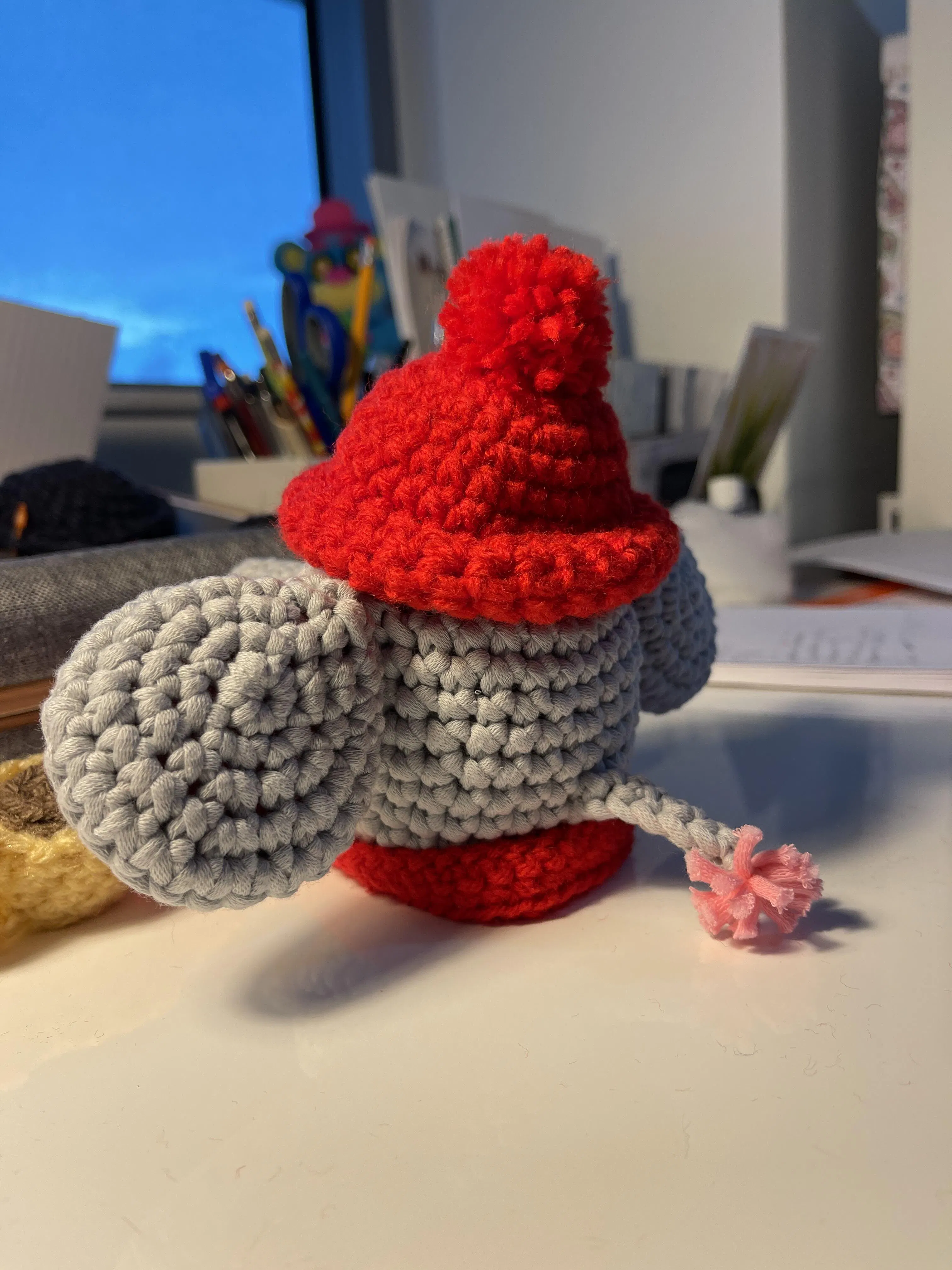 Elephant Crochet Kit | Learn to Crochet with The Woobles