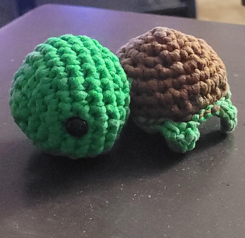 Turtle Crochet Kit | Learn to Crochet with The Woobles