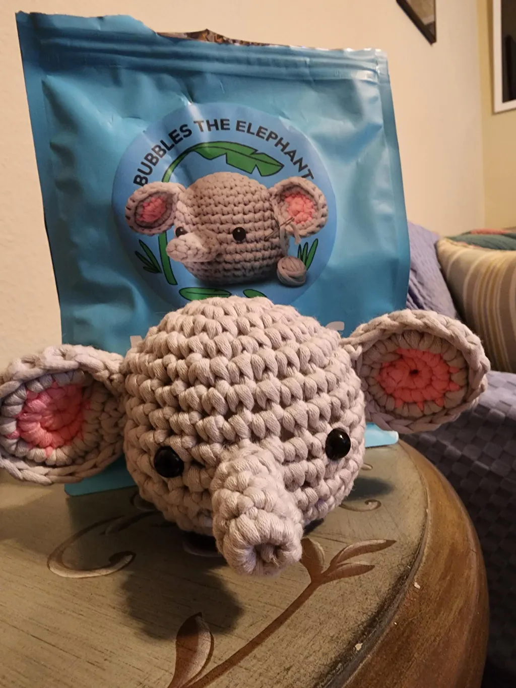 Elephant Crochet Kit | Learn to Crochet with The Woobles