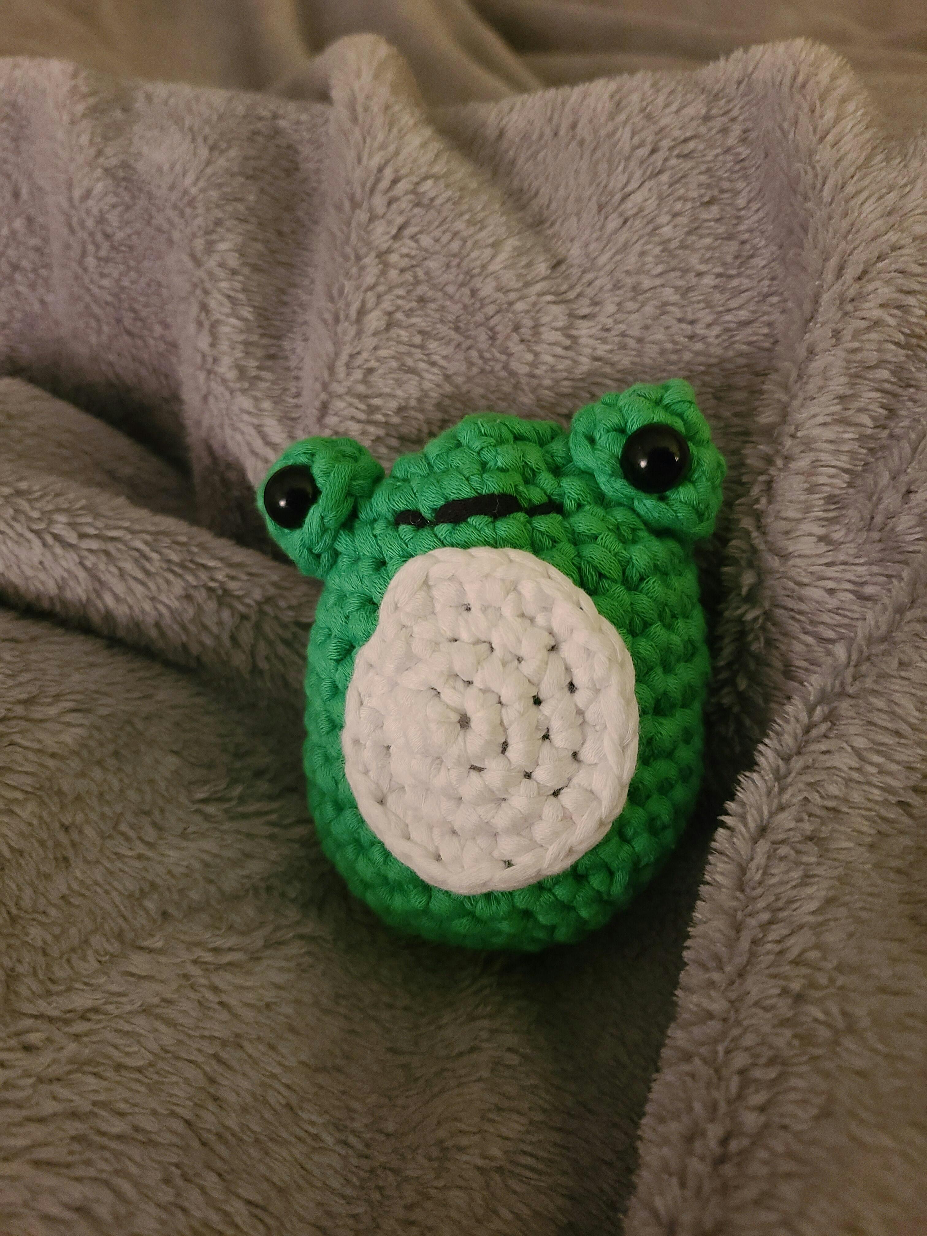 Frog Crochet Kit | Learn to Crochet with The Woobles