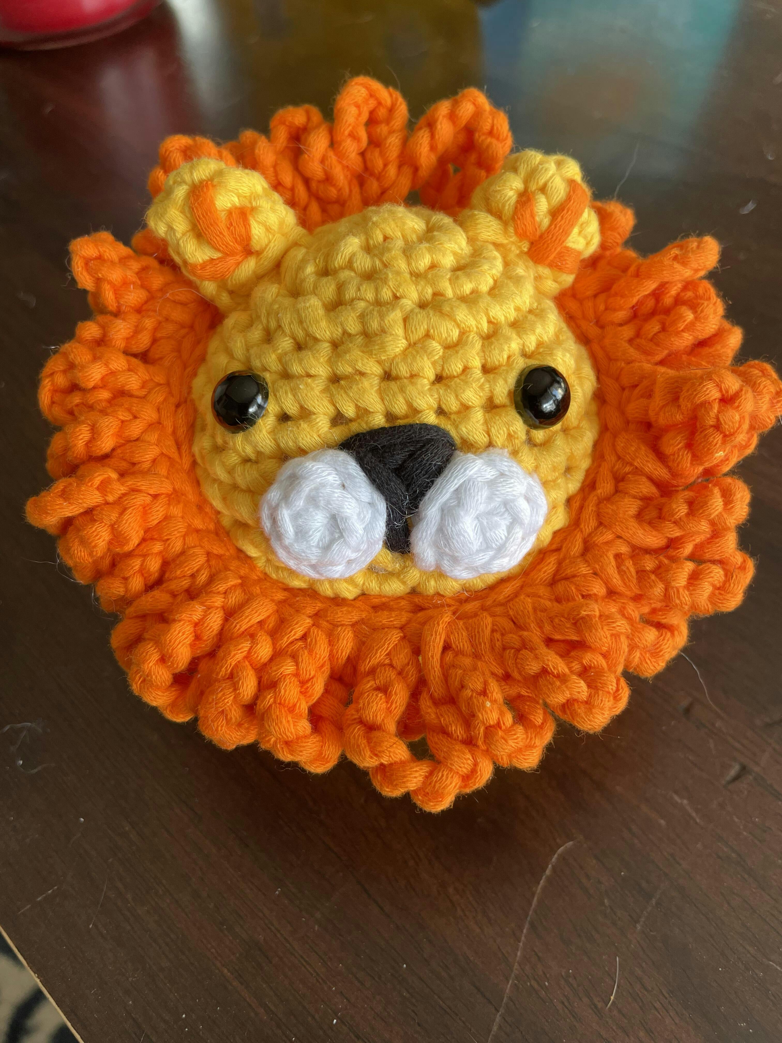 Lion Crochet Kit | The Woobles