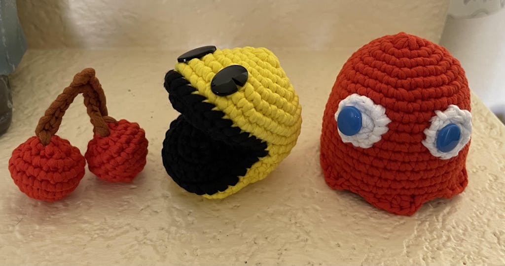 PAC-MAN Crochet Bundle for Beginners | The Woobles