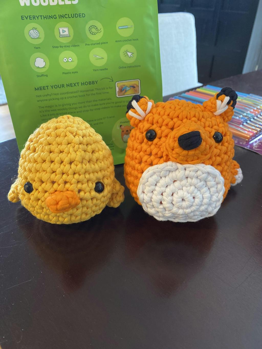 Fox Crochet Kit for Beginners | The Woobles