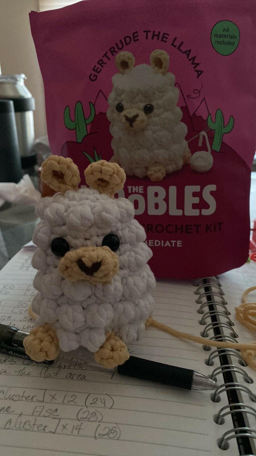 Llama Crochet Kit for Beginners | The Woobles