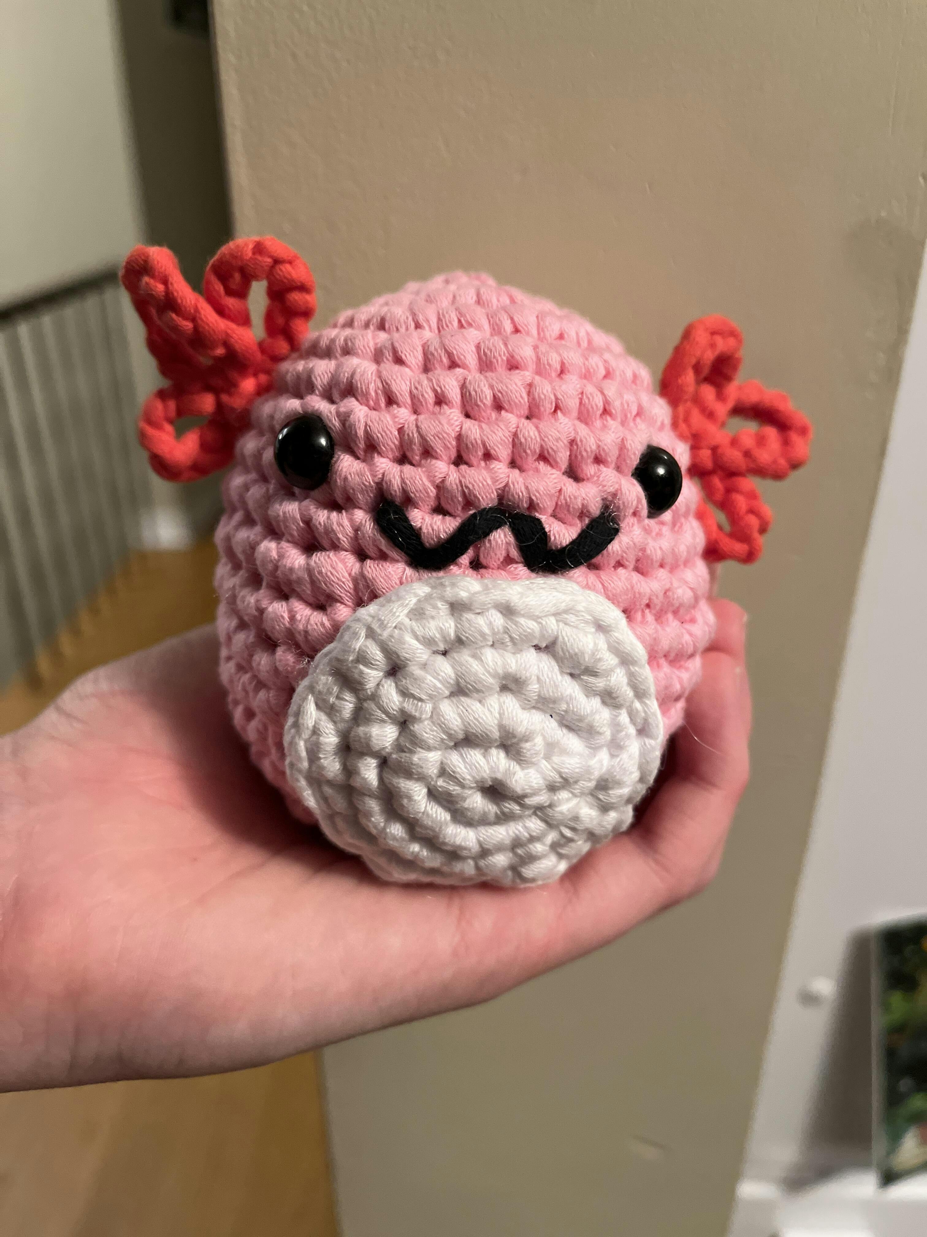 Limited Edition Axolotl Crochet Kit | The Woobles
