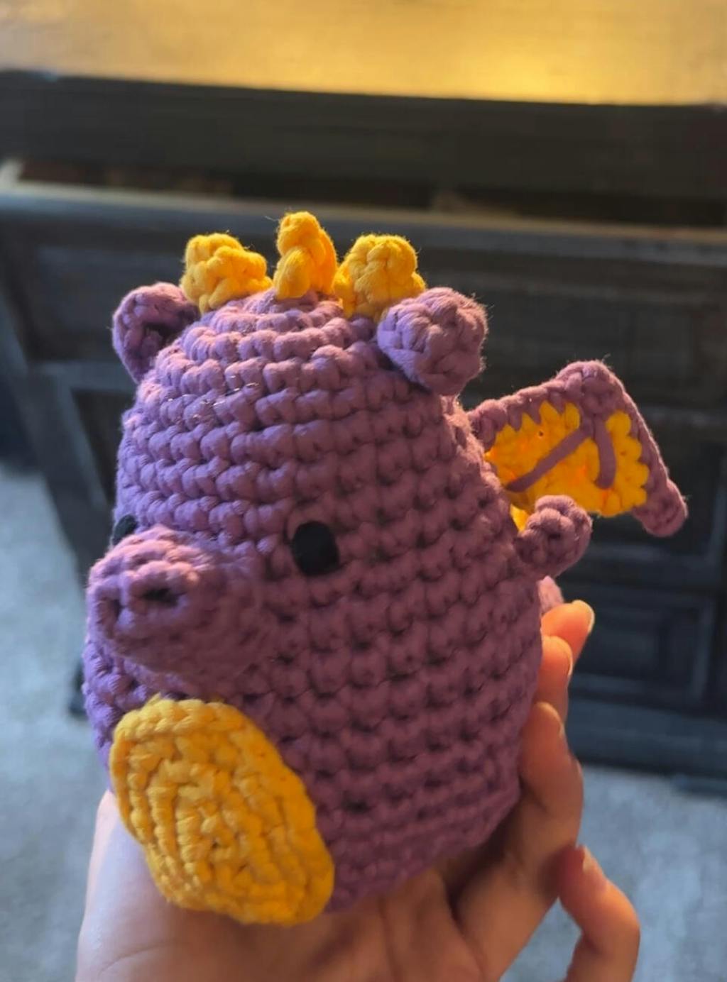 Dragon Crochet Kit for Beginners | The Woobles