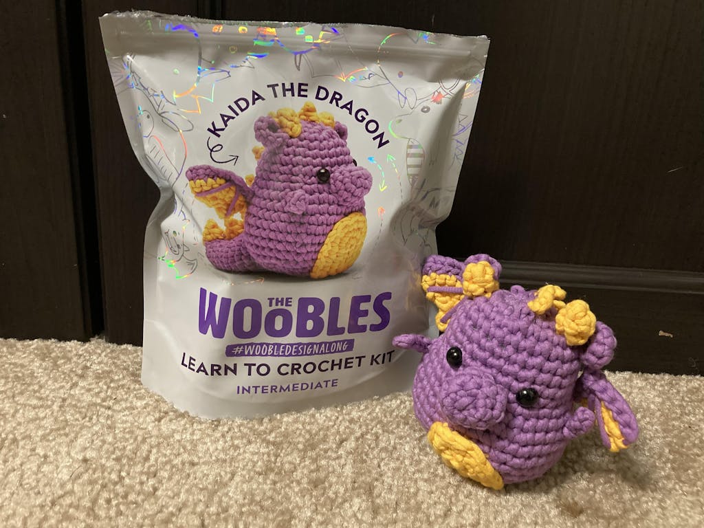 Dragon Crochet Kit for Beginners | The Woobles