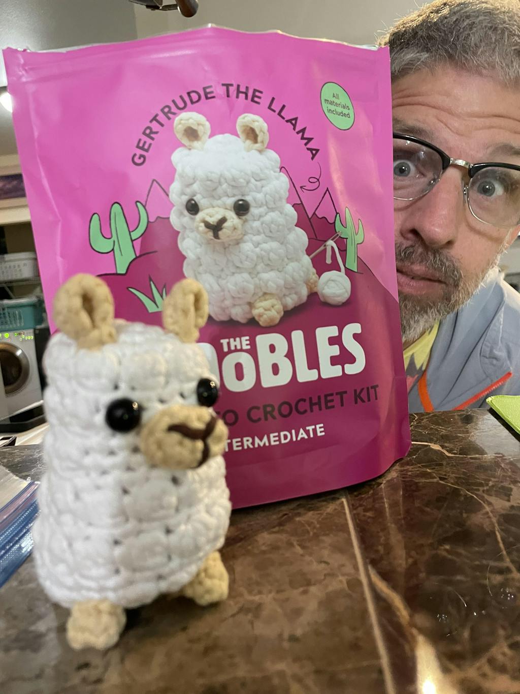Llama Crochet Kit for Beginners | The Woobles