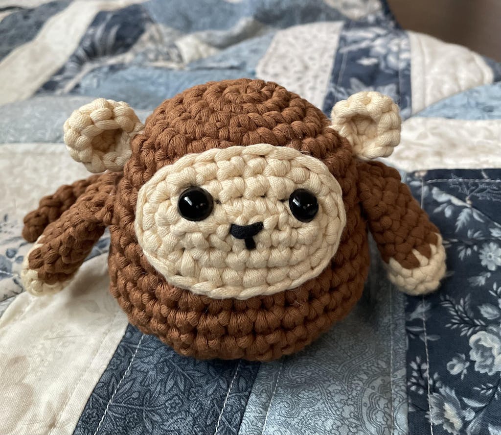 Monkey Crochet Kit for Beginners | The Woobles
