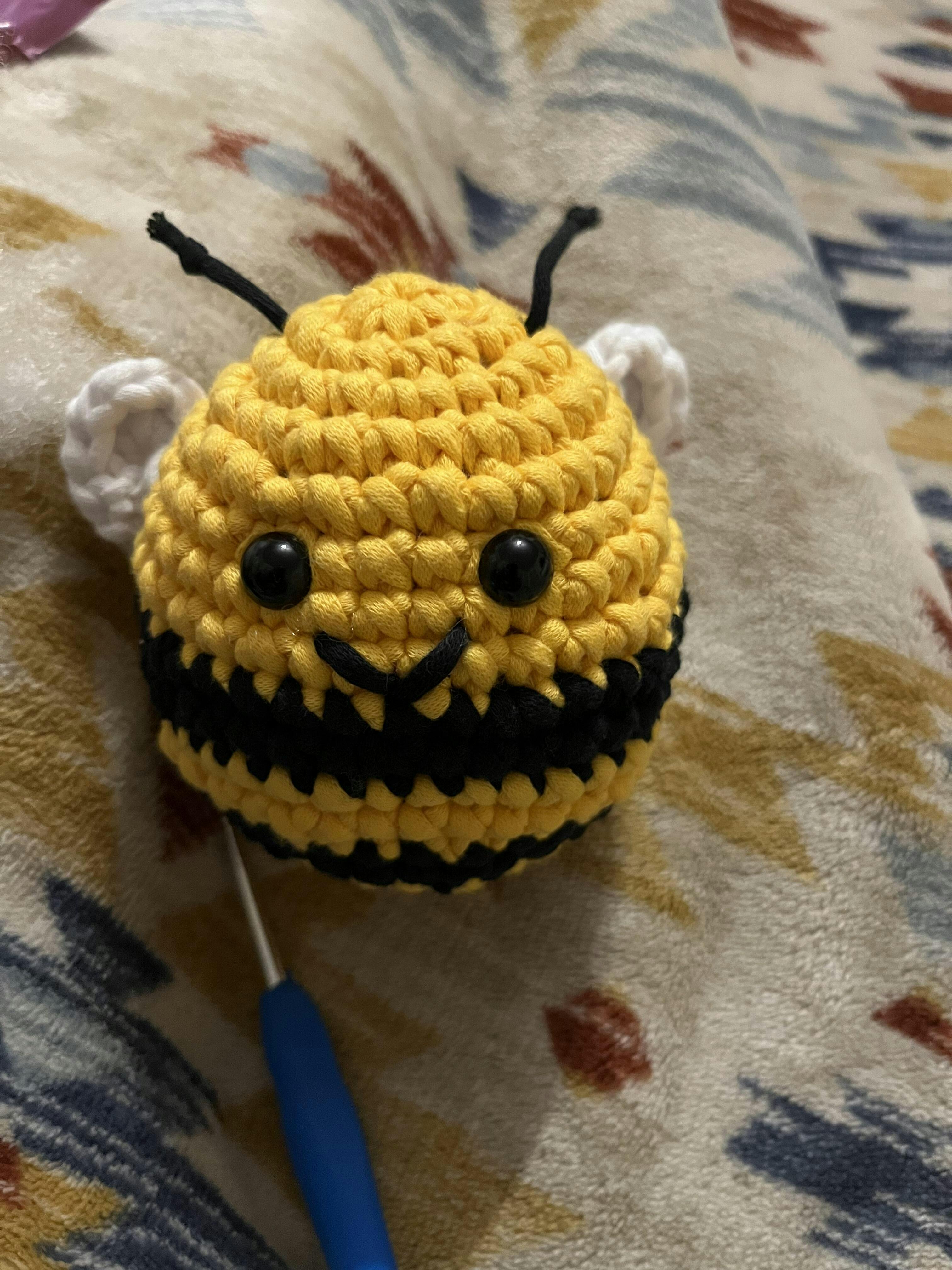 Bee Crochet Kit for Beginners | The Woobles