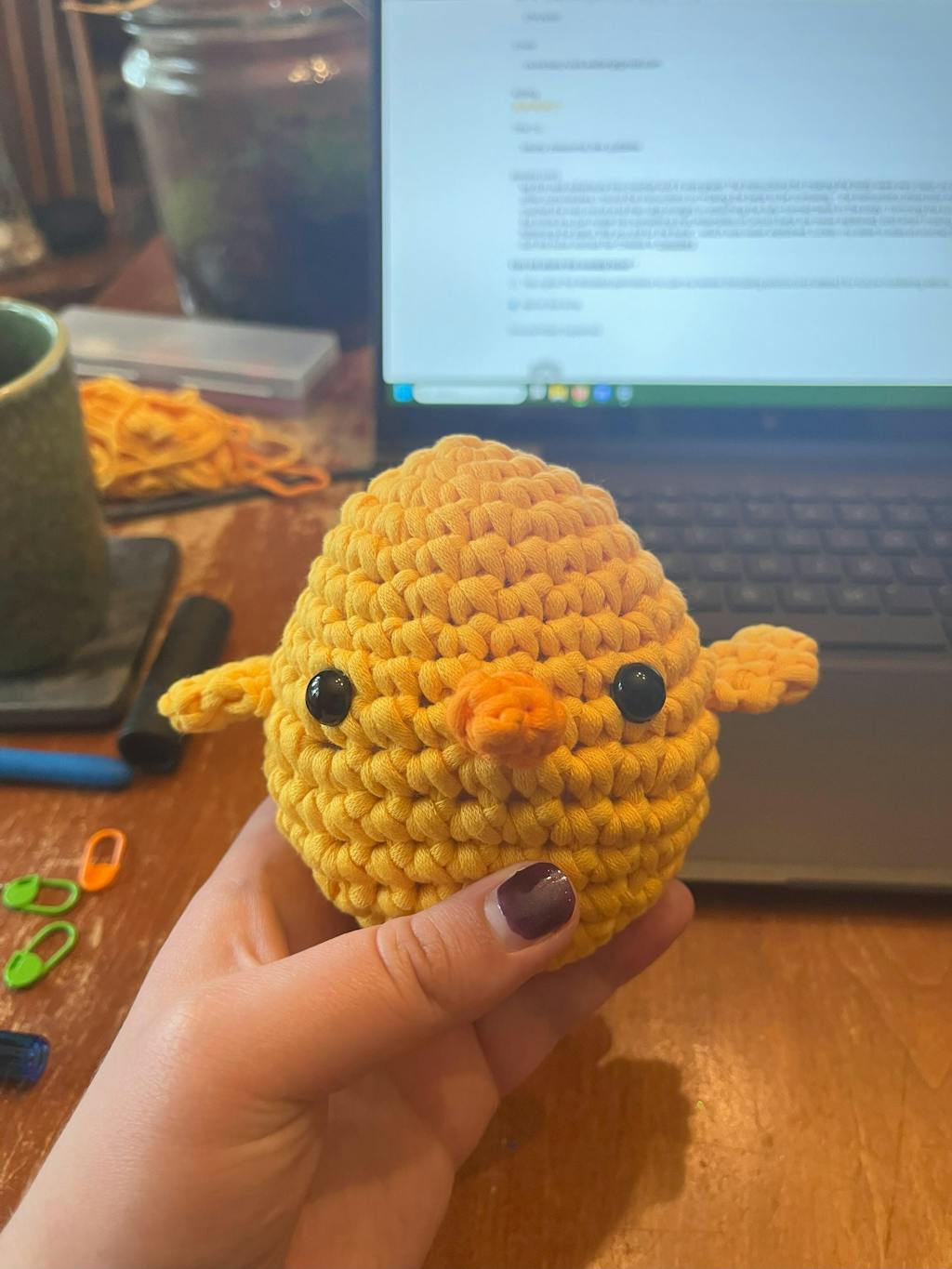 Chick Crochet Kit for Beginners | The Woobles