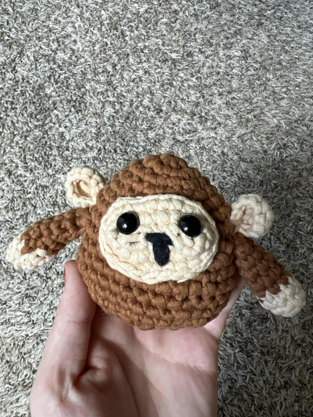 Monkey Crochet Kit for Beginners | The Woobles
