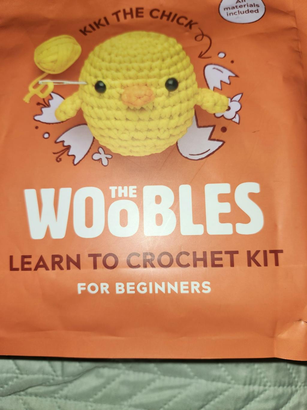 Chick Crochet Kit for Beginners | The Woobles