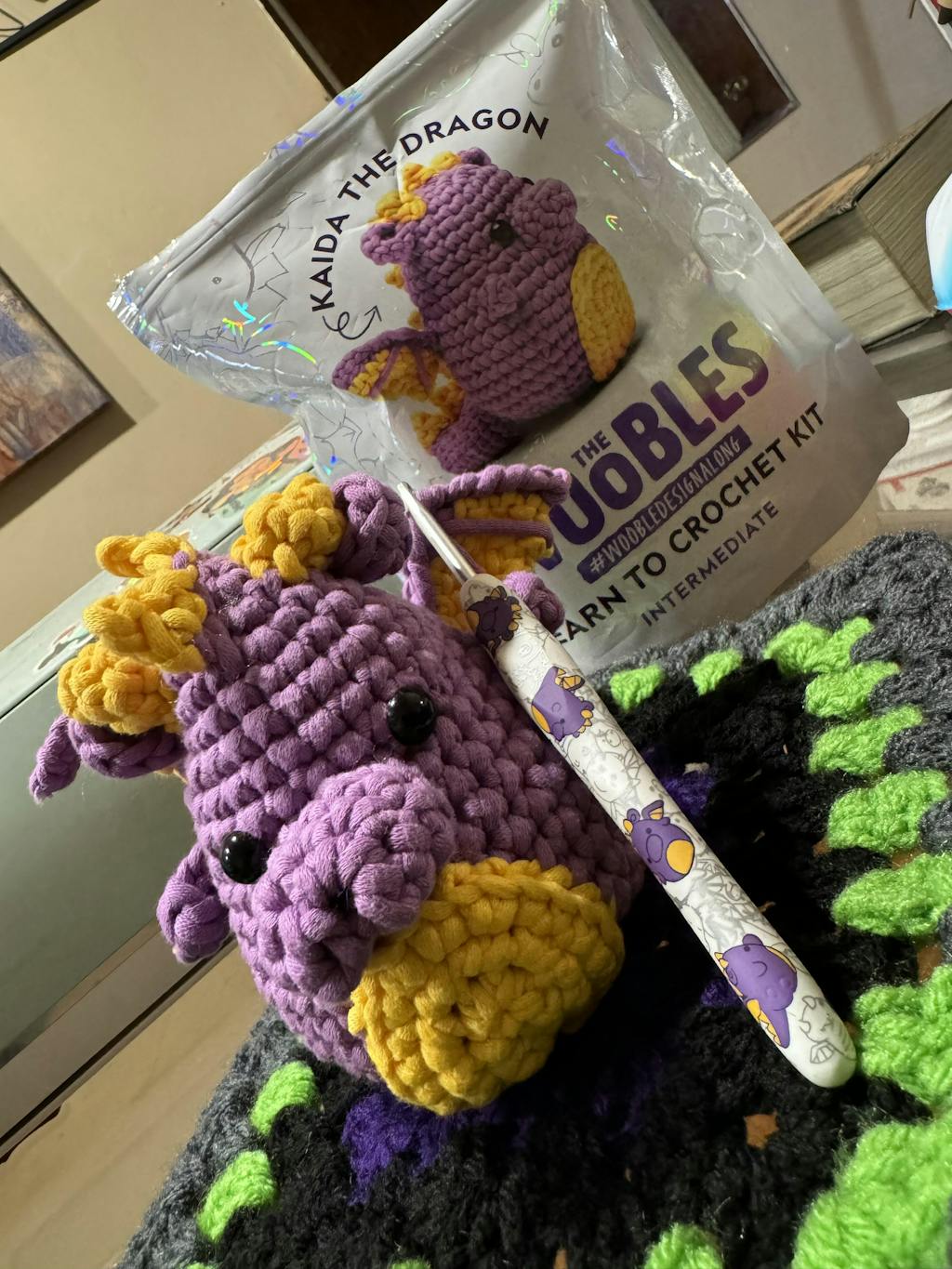 Dragon Crochet Kit for Beginners | The Woobles