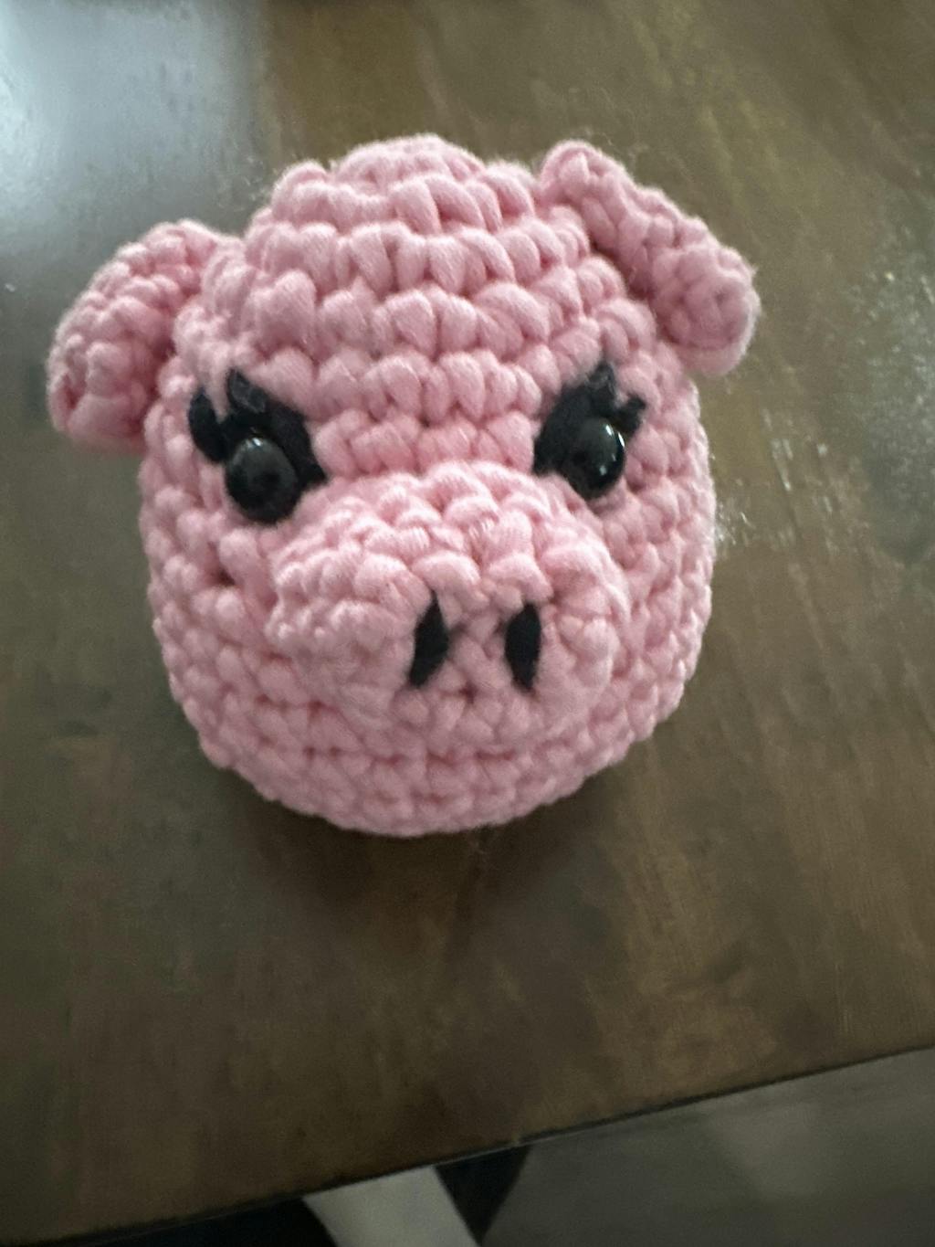 Pig Crochet Kit for Beginners | The Woobles