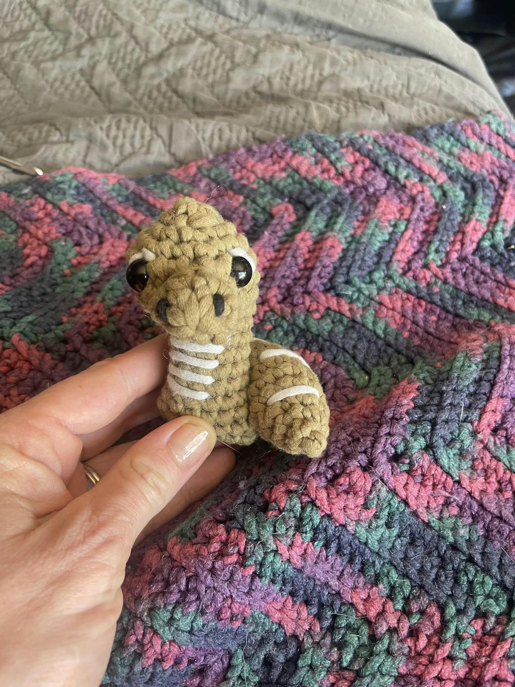 Slytherin™ Serpent and Scarf Crochet Bundle | The Woobles